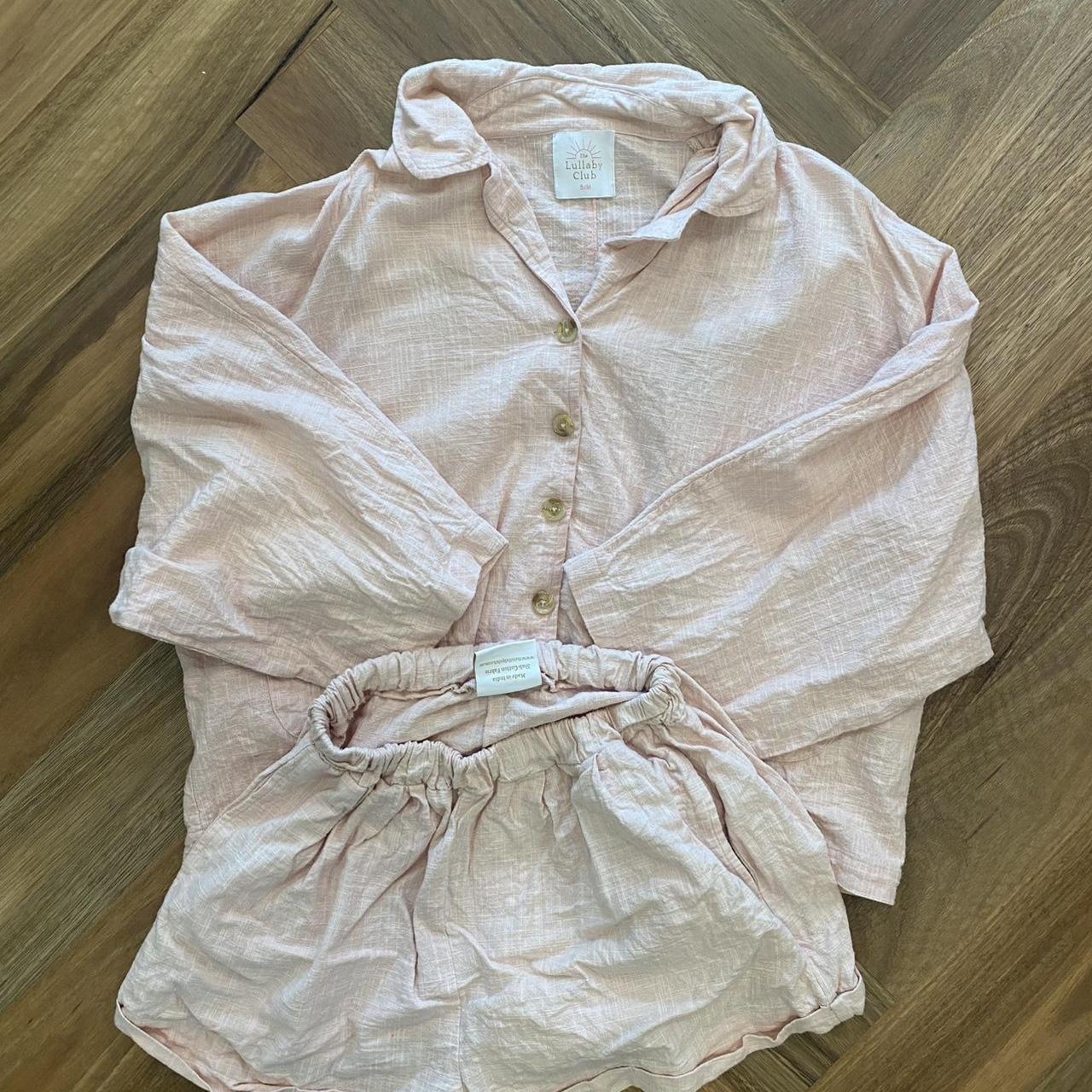 The Lullaby Club pink lounge set. Size SM. Second... | Depop