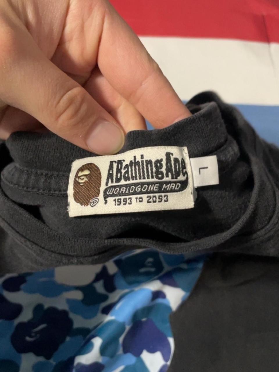 Authentic bape shirt fits medium - Depop