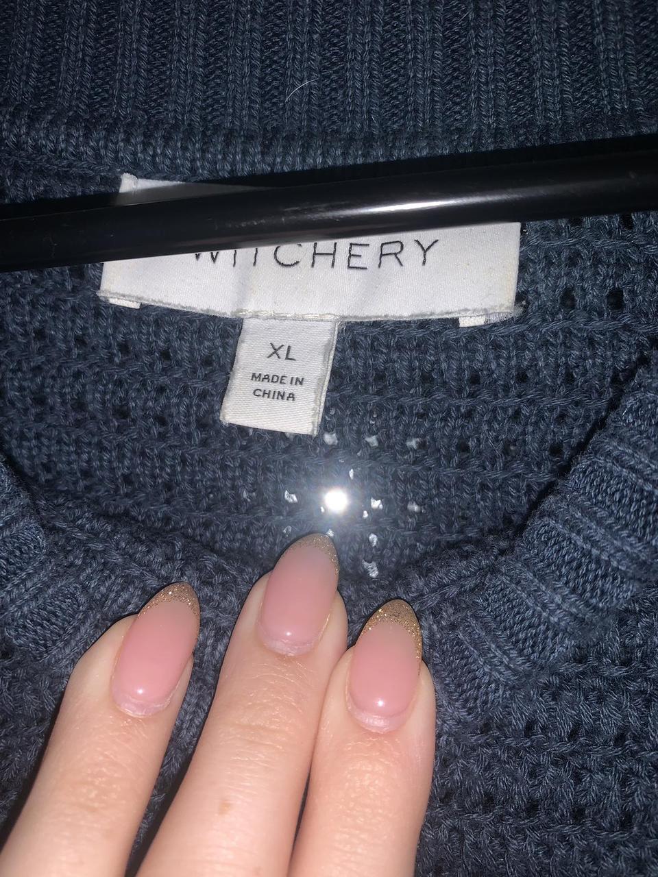 Blue Witchery sweater #winterknits - Depop