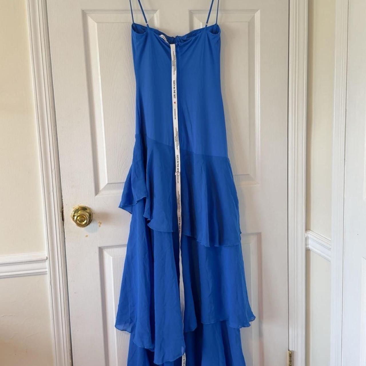 From Lucy In the Sky! Size small! Never worn. Blue... | Depop