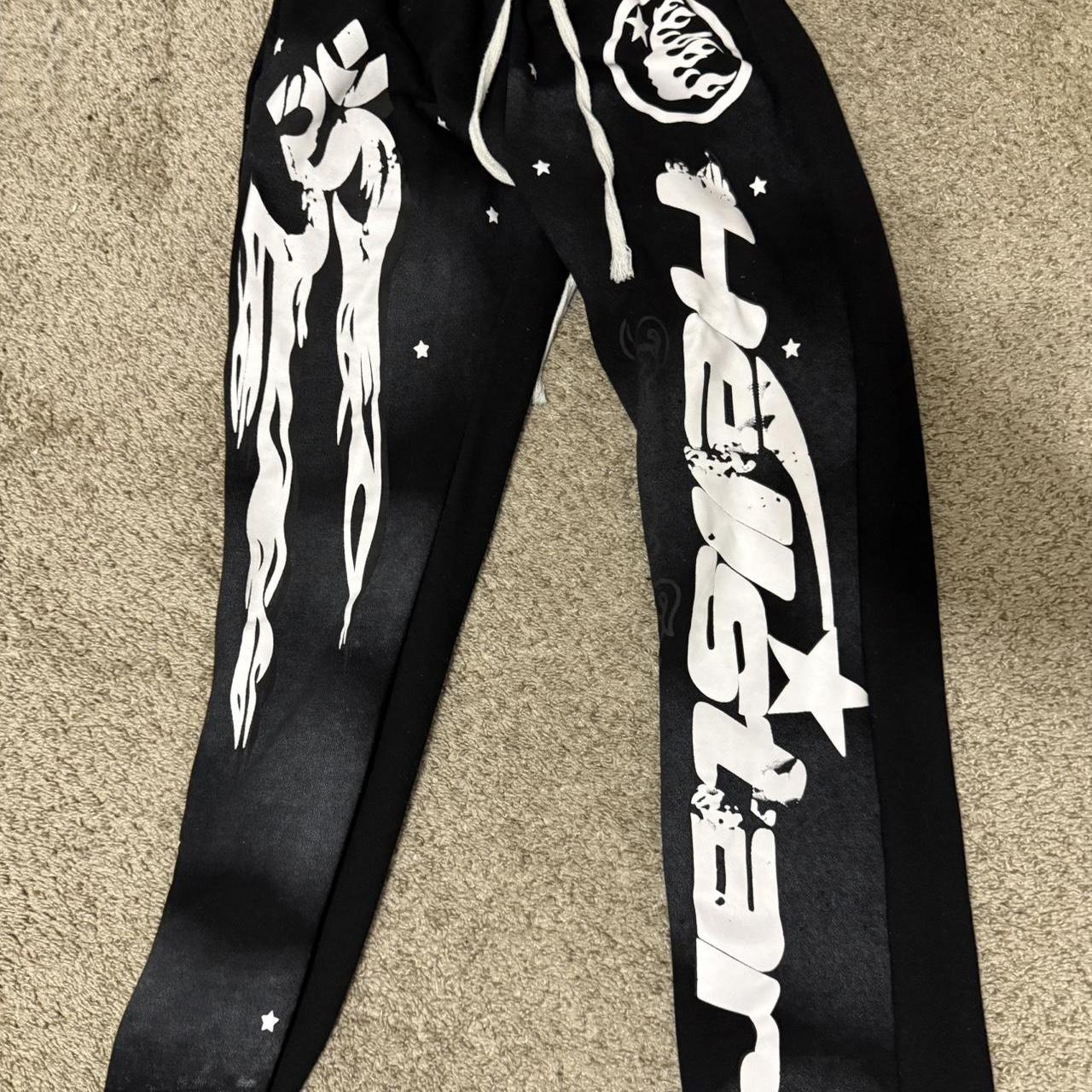 Black Hellstar sweats | Depop