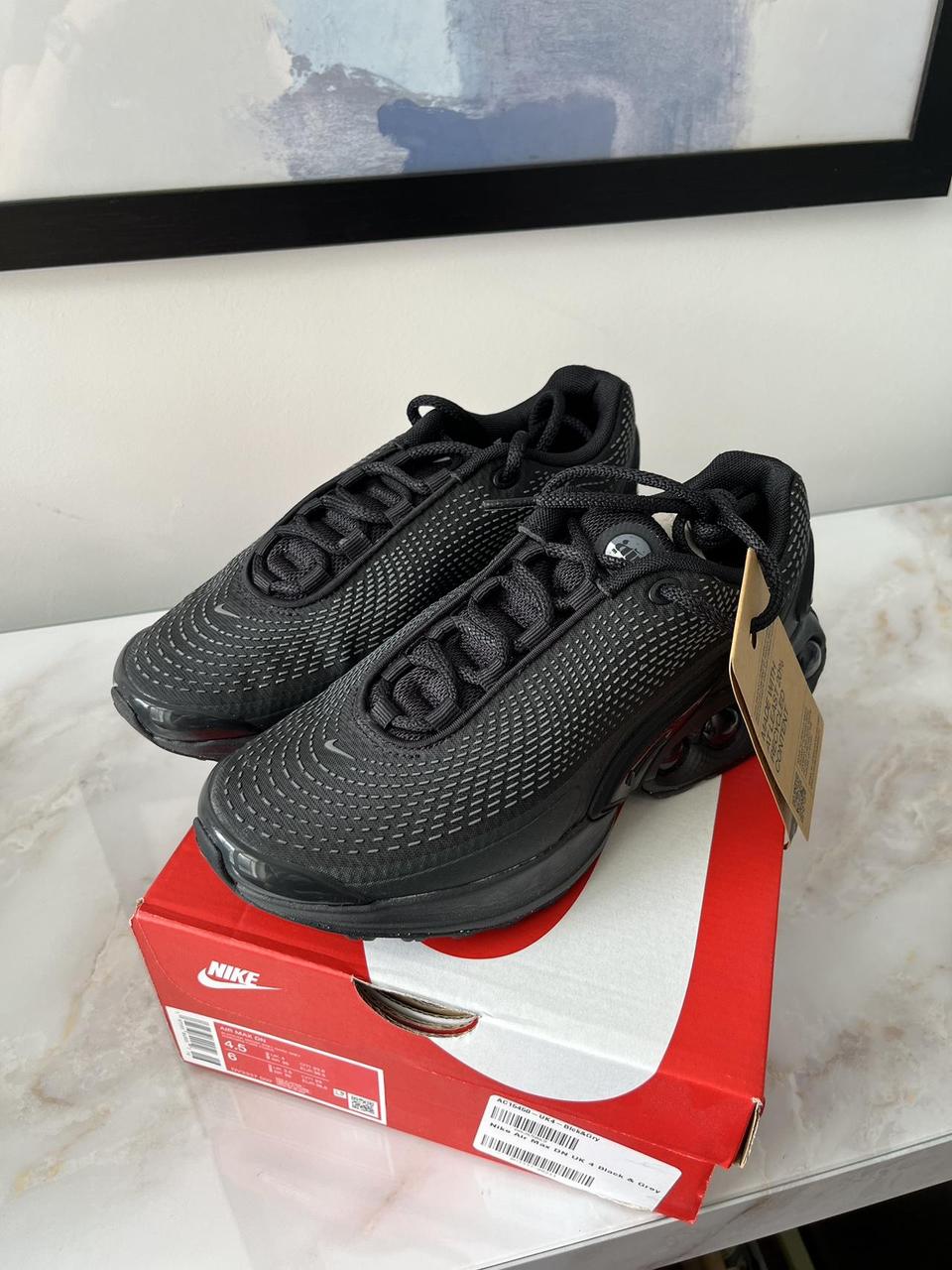 Nike Air Max DN - black and grey - never worn - Depop