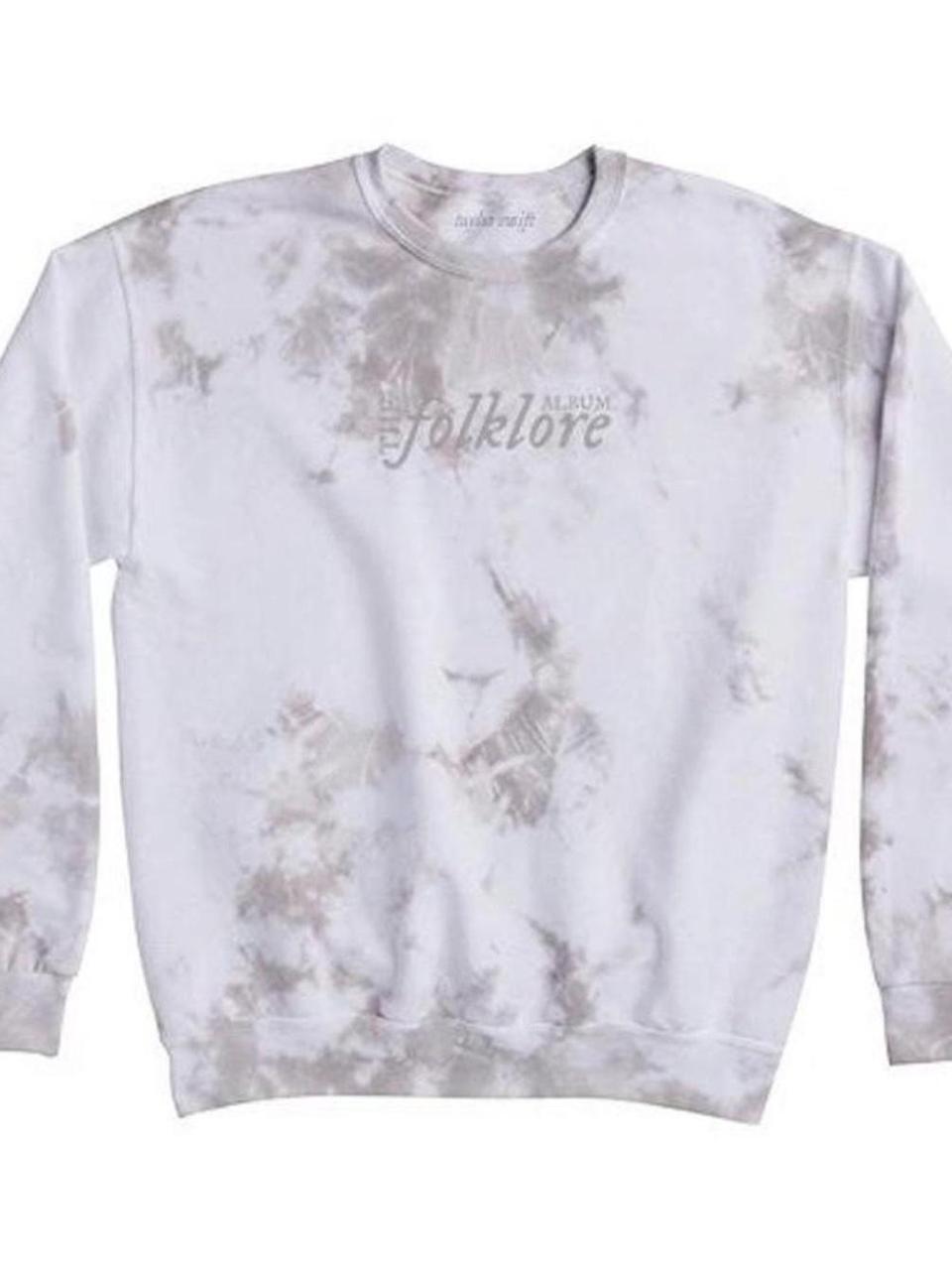 official taylor swift folklore merch sweatshirt.... - Depop