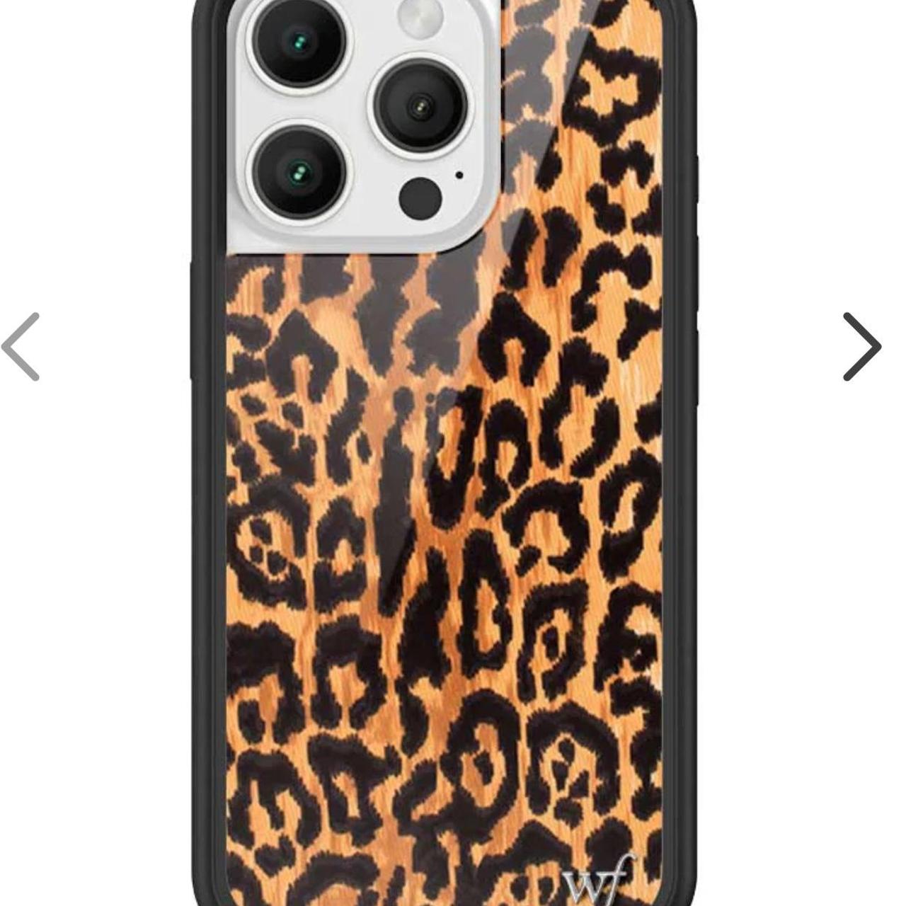Cheetah print wildflower iPhone case size 14 pro max | Depop