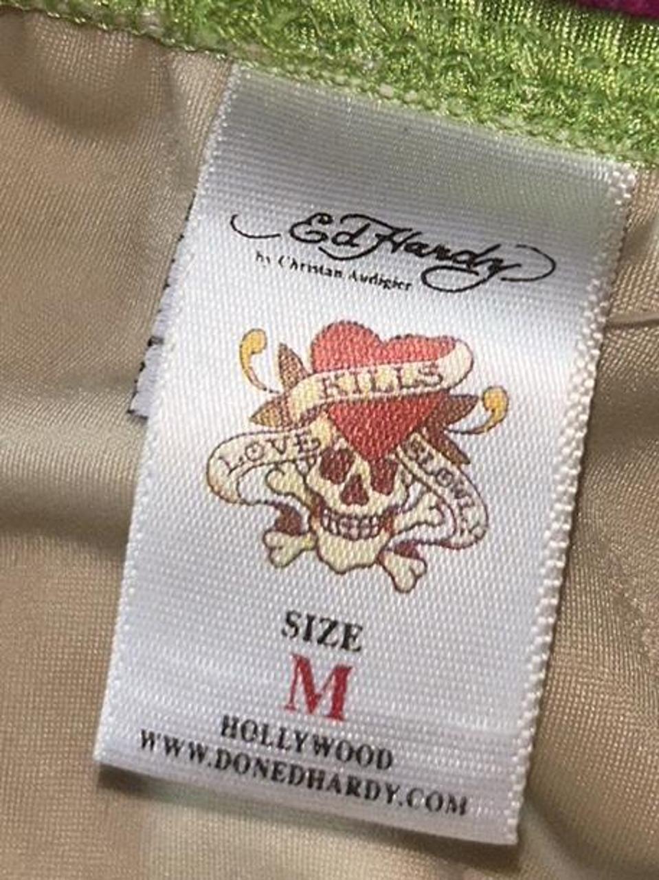 ULTRA RARE Ed hardy mermaid one piece bikini size M... - Depop