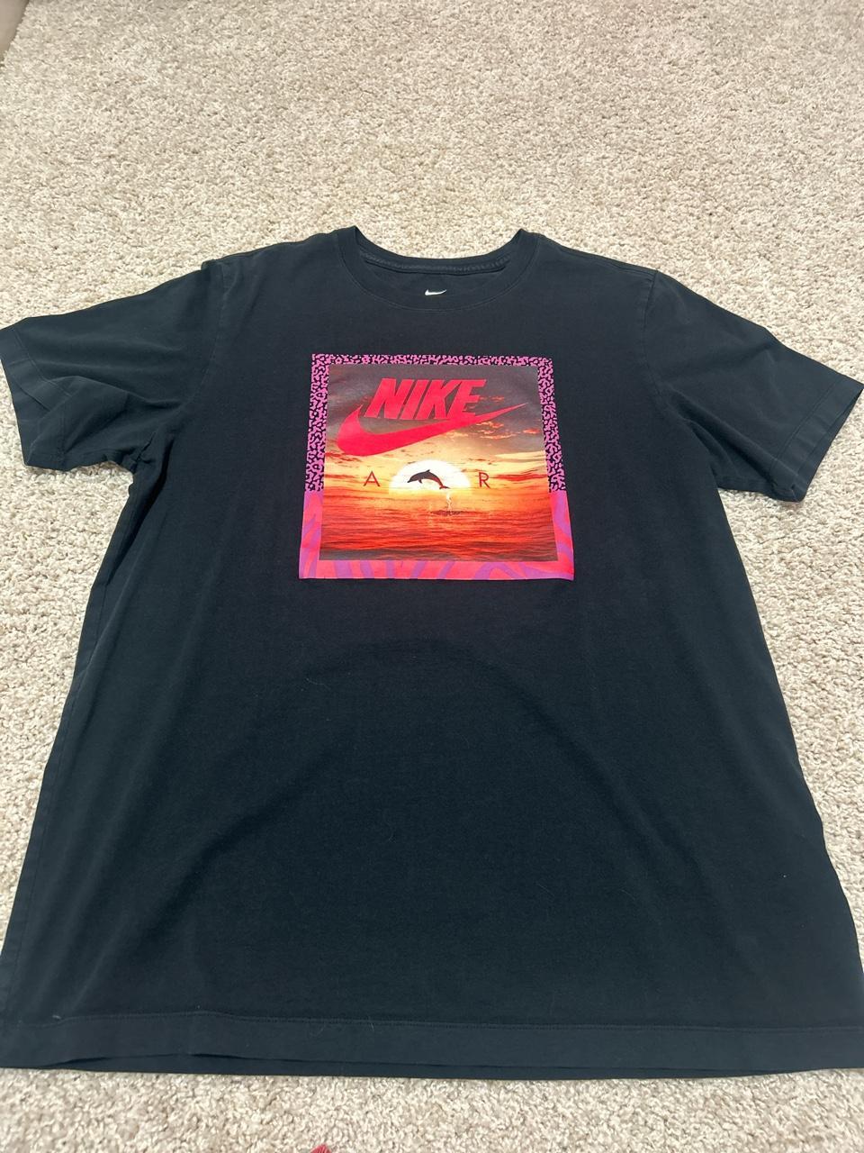 men’s nike tee bundle!!! black is large and white is... - Depop