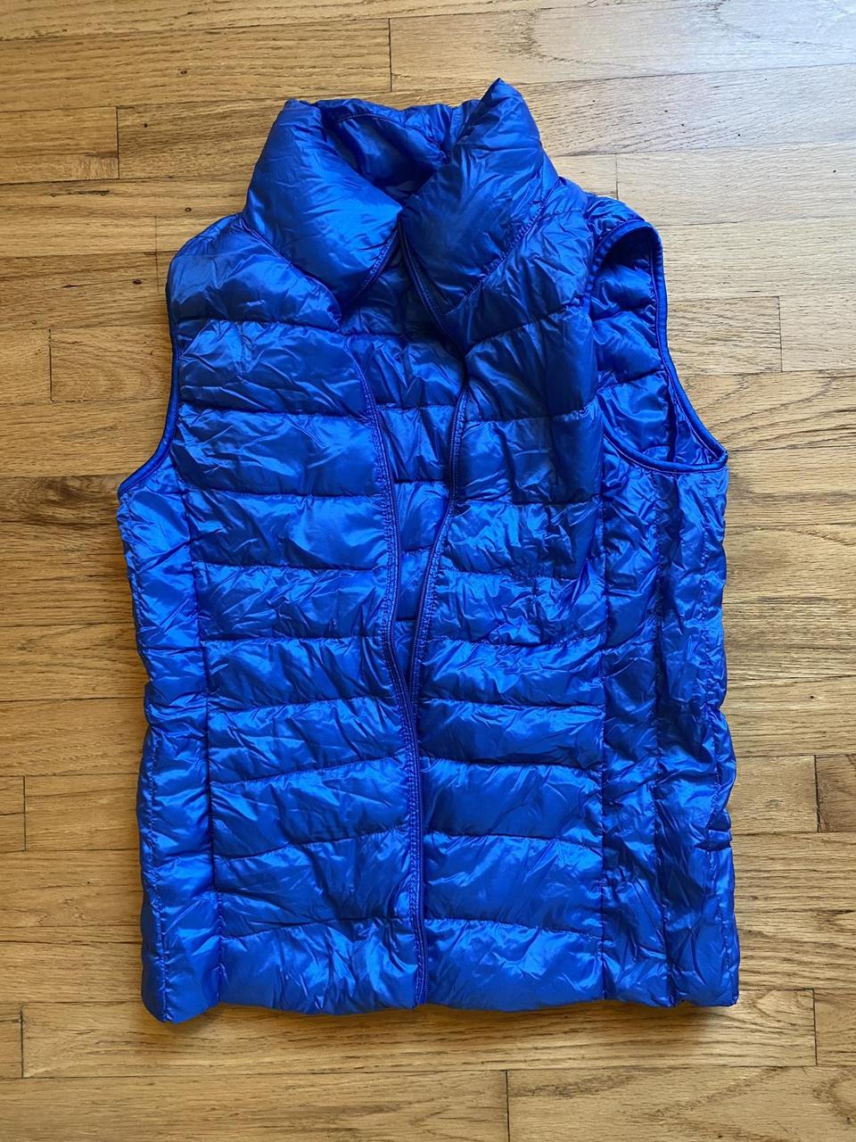 Packable down vest from Uniqlo. Lightweight but... - Depop