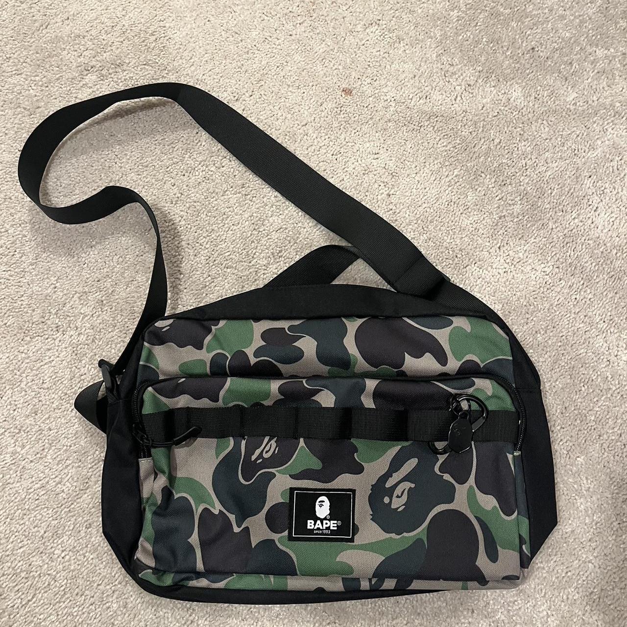Bape shoulder bag $80 - Depop