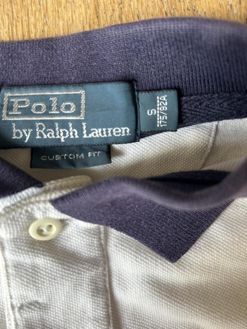 —RALPH LAUREN POLO SHIRT PRL CLUB— —SIZE... - Depop