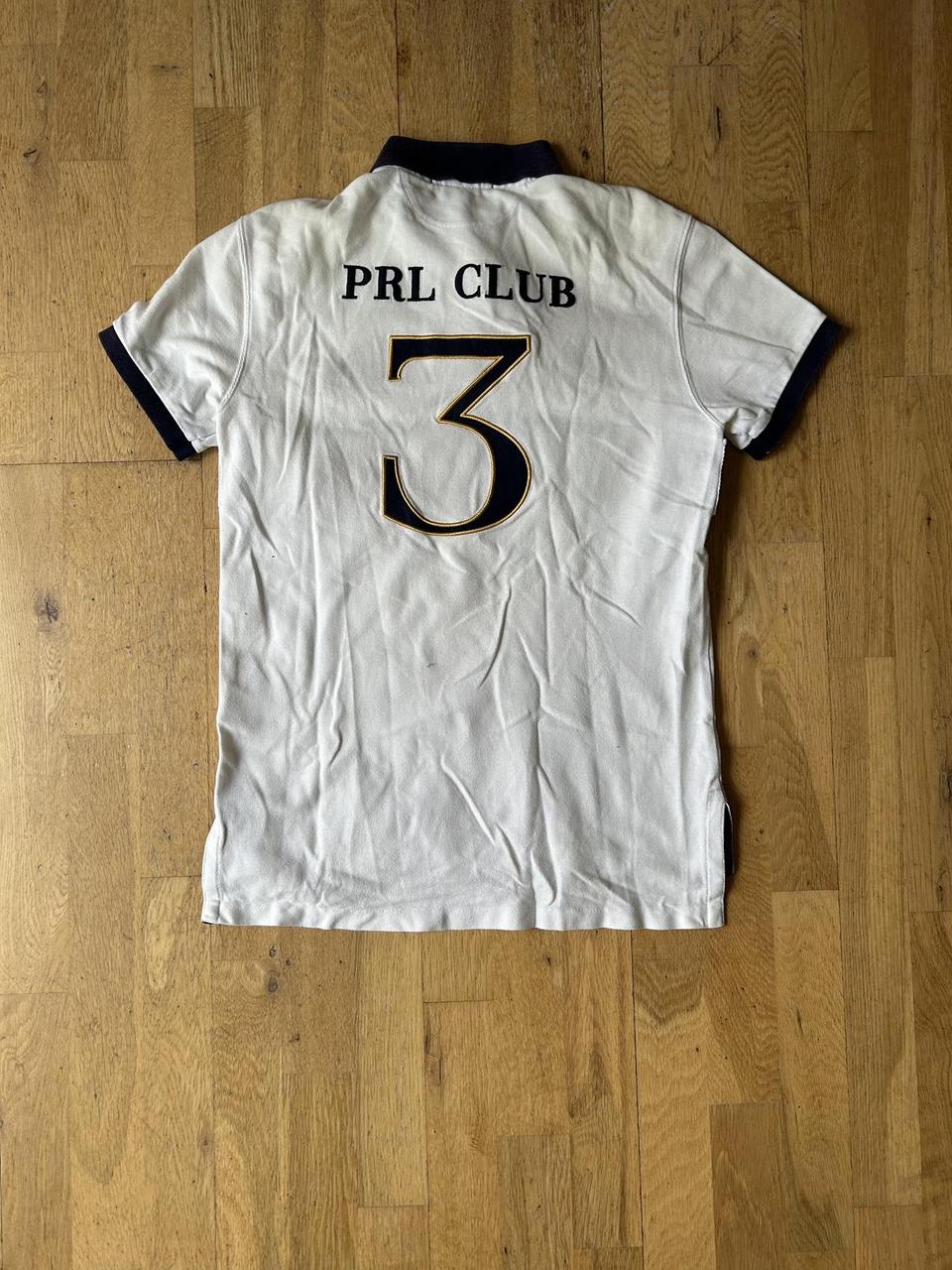 —RALPH LAUREN POLO SHIRT PRL CLUB— —SIZE... - Depop