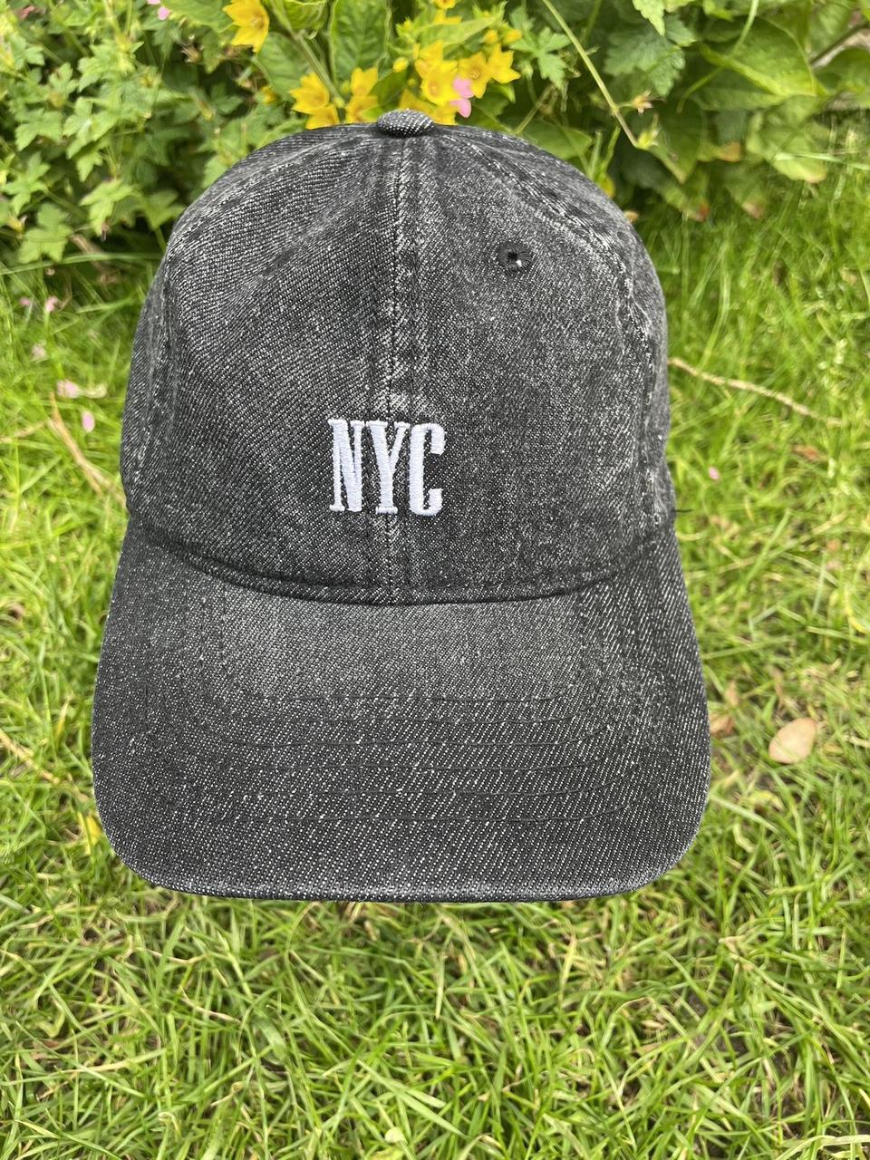 Brand new NYC baseball cap. Adults black embroidered... - Depop