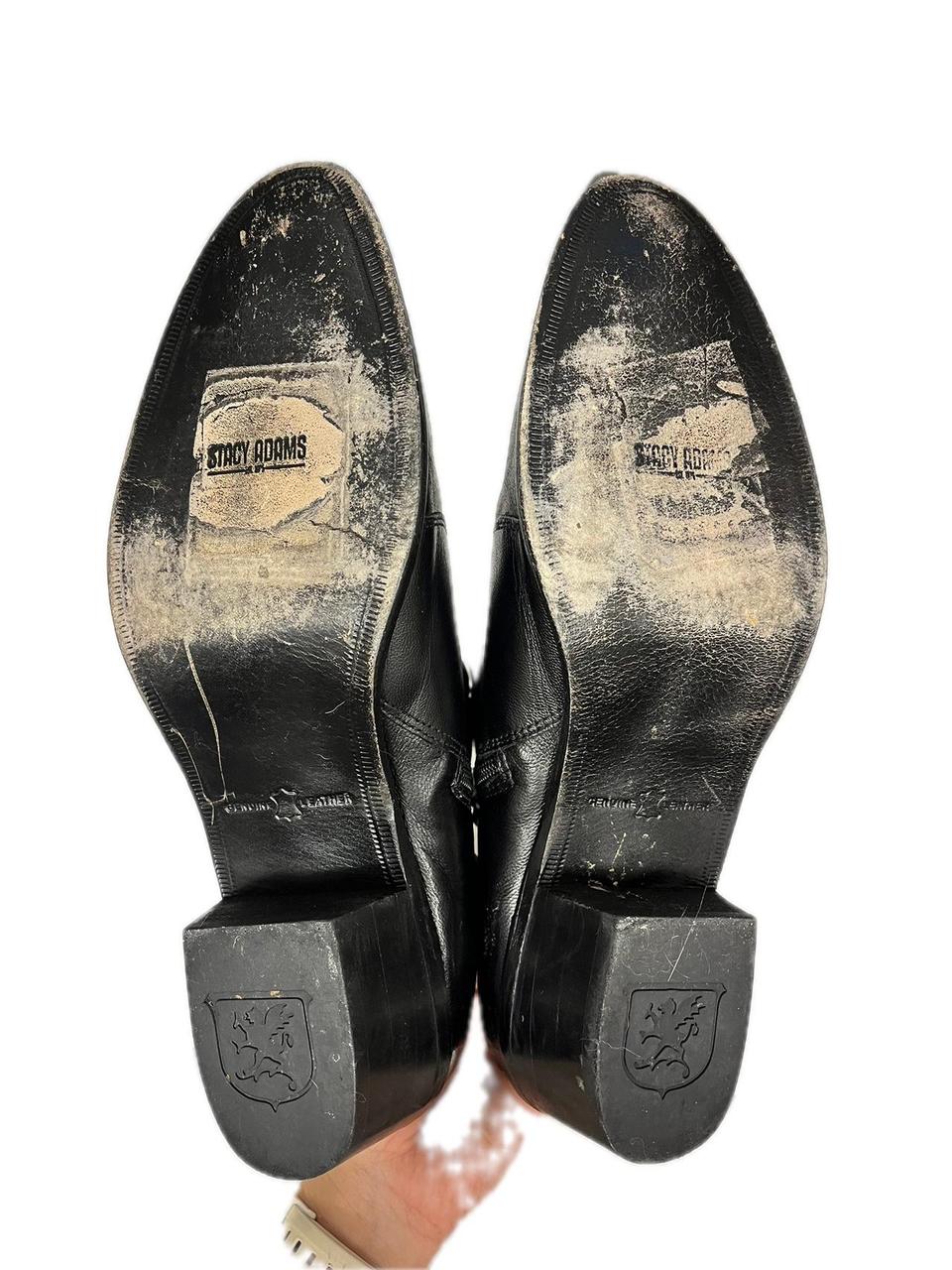 Stacy Adams Santos Plain Toe Side Zip Boot Genuine... - Depop