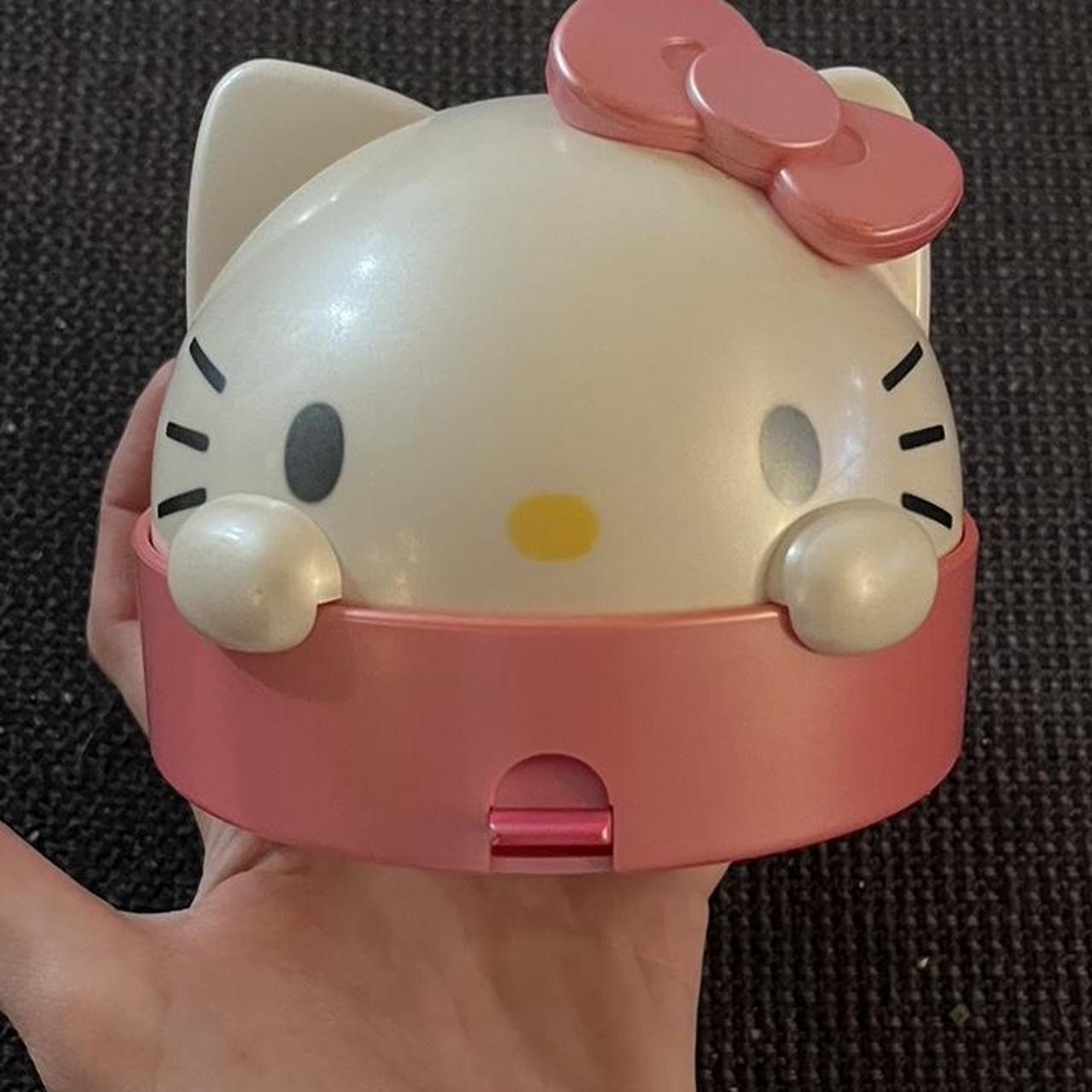 2000s hello kitty pop up clock with a SpongeBob... - Depop