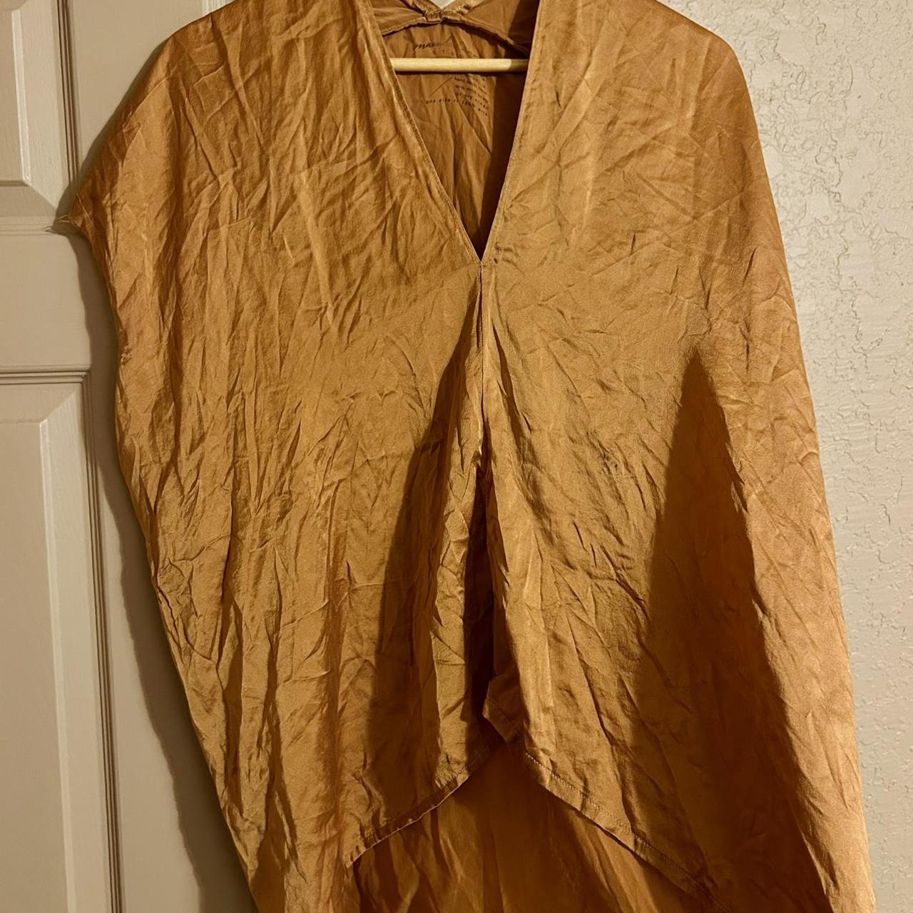 Miranda Bennett Studio hand made 100% silk blouse.... | Depop