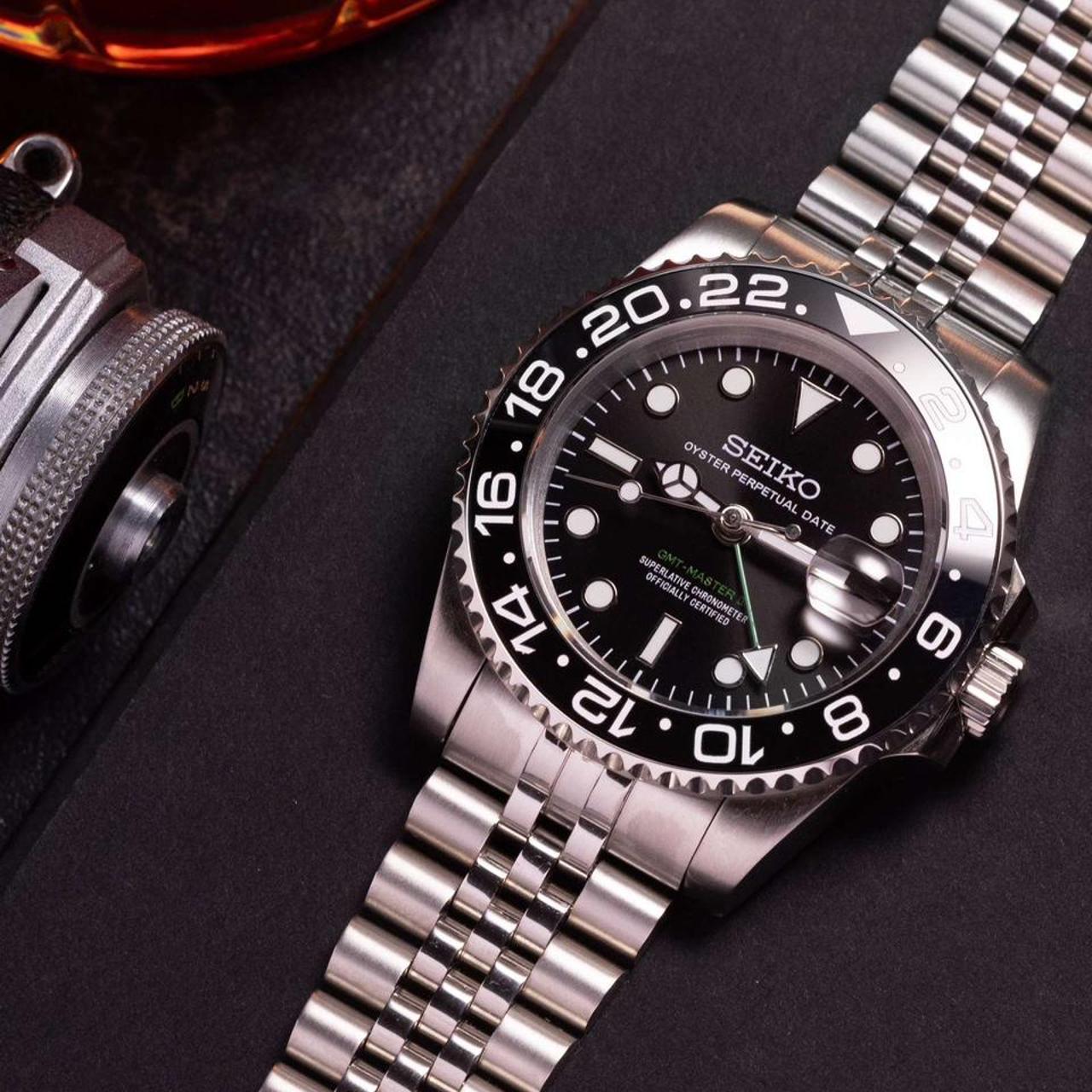 Seiko GMT Submariner Mod! Elevate your style with... - Depop