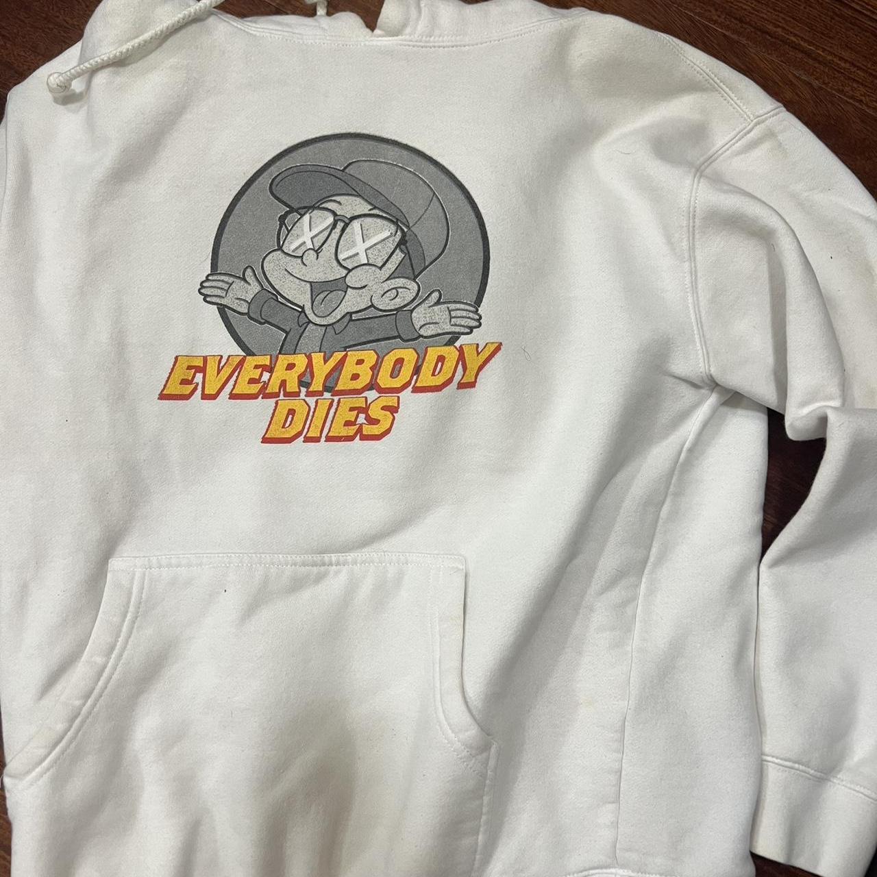 Small Everybody dies Logic sweatshirt - Depop