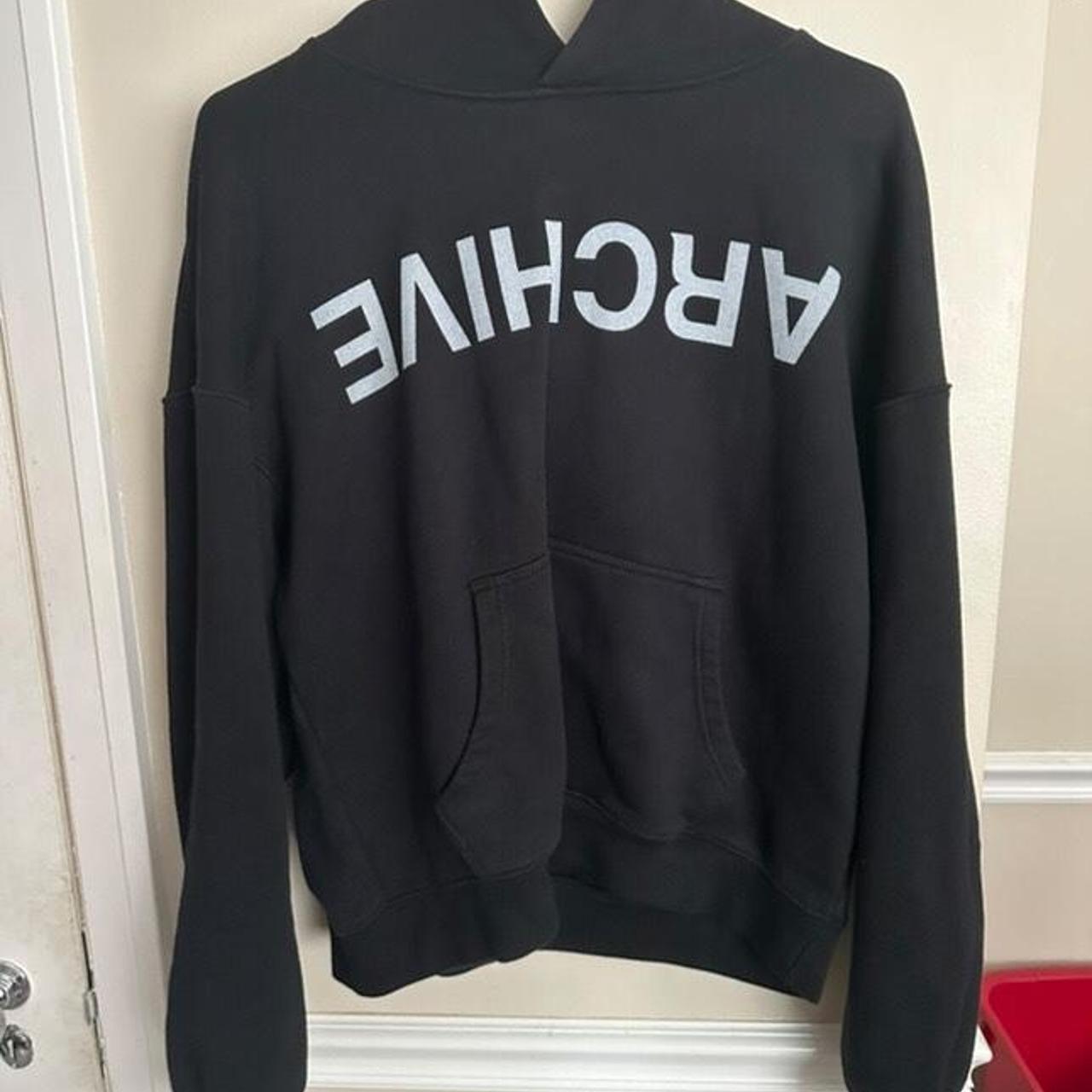 hype dept archive hoodie size m good condition - Depop