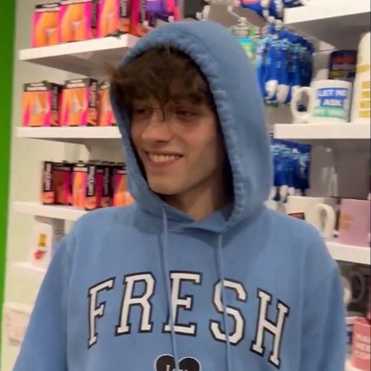 ⚠️DO NOT BUY⚠️ IM LOOKING FOR A BLUE FRESH LOVE HOODIE... | Depop