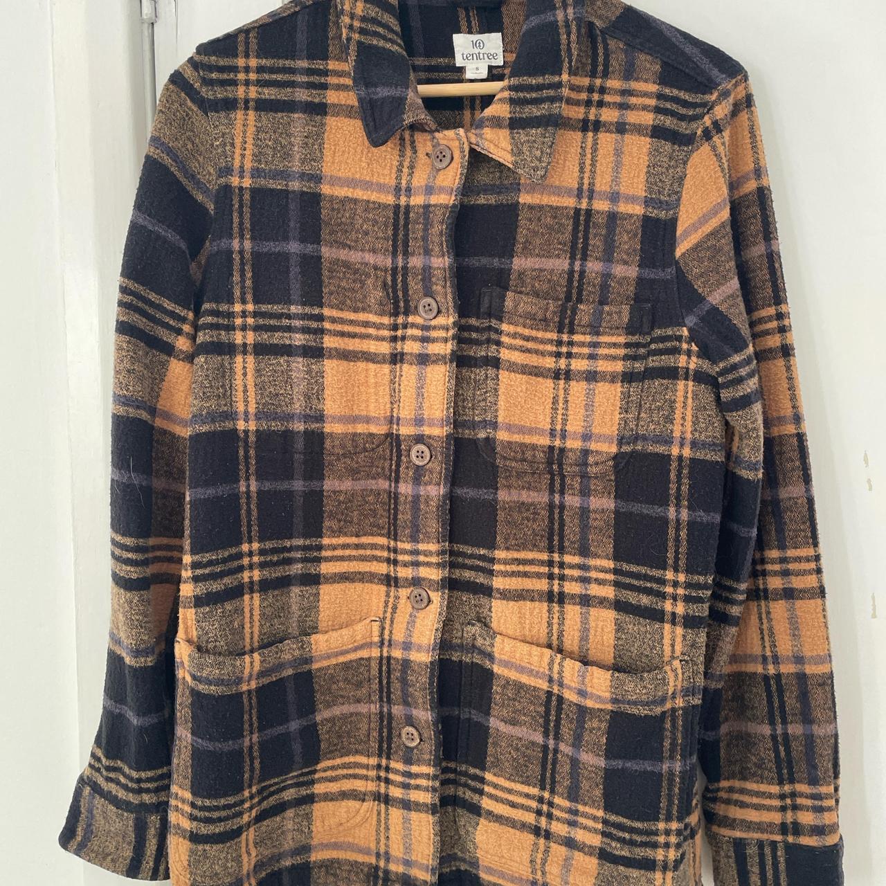 Canadian sustainable brand, Tentree, tan and black... | Depop