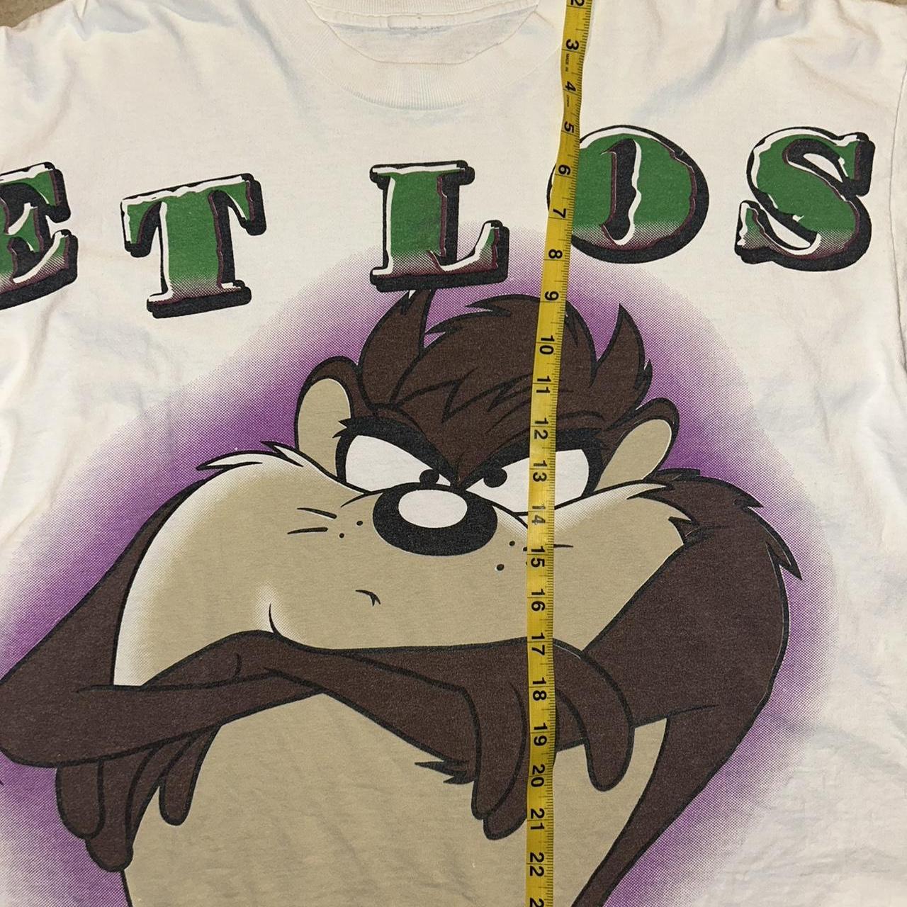 Vintage 90s Taz Face Get Lost t shirt Super sick... | Depop