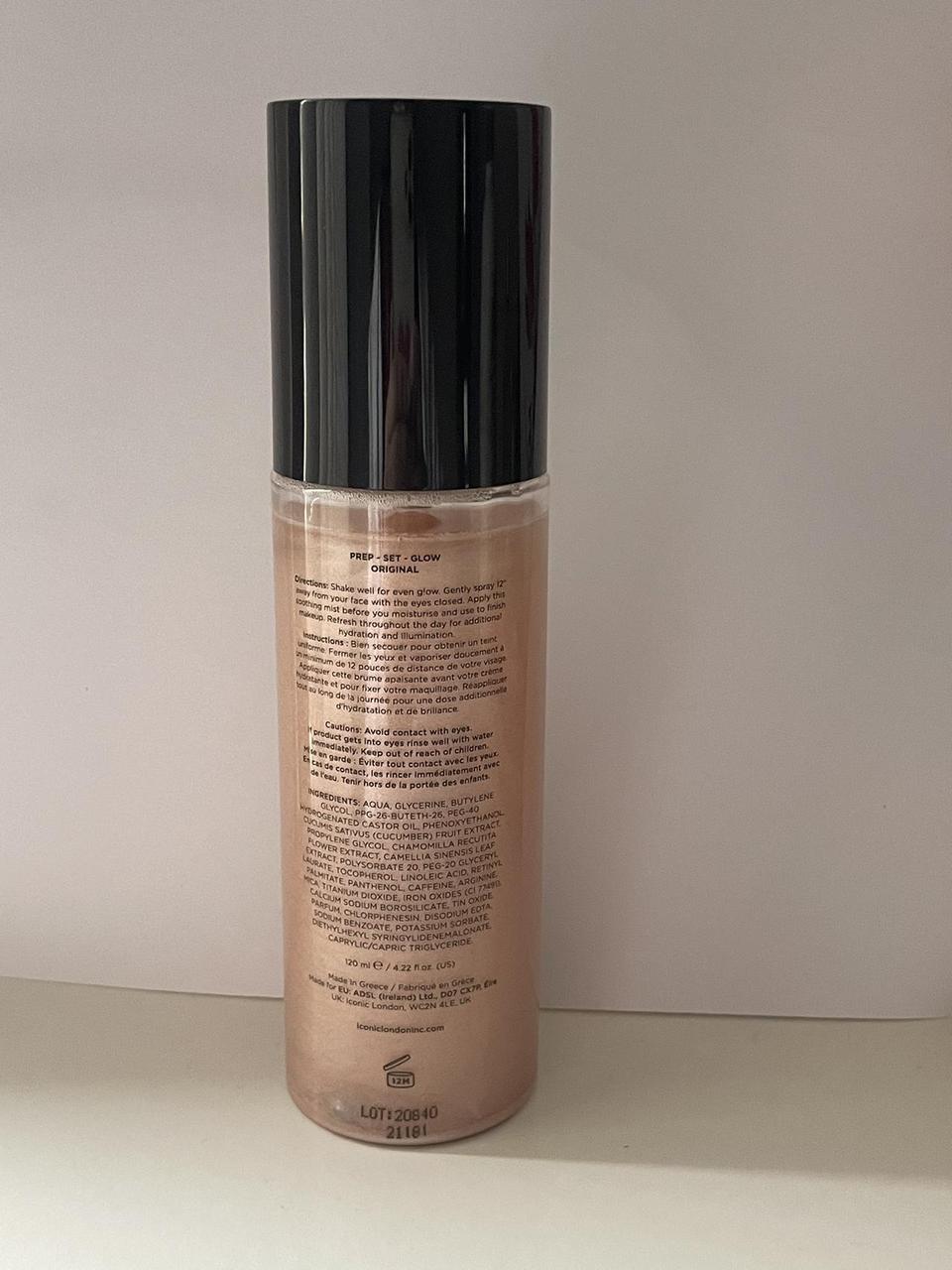 Iconic London PREP-SET-GLOW setting spray... - Depop