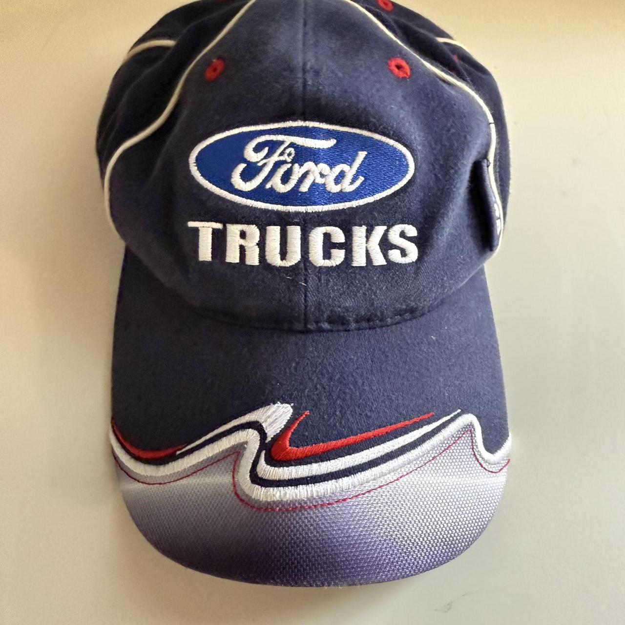 Vintage Ford Trucks Velcro hat Material is soft... | Depop