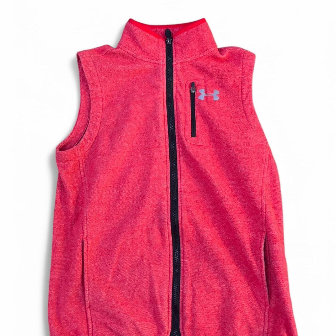 Under Armour red cold weather vest. #UnderArmour... | Depop