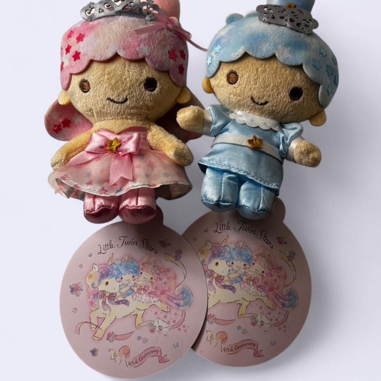 royal little twin stars keychain bundle ⭐️🩵🎀!! 🧁Has... | Depop