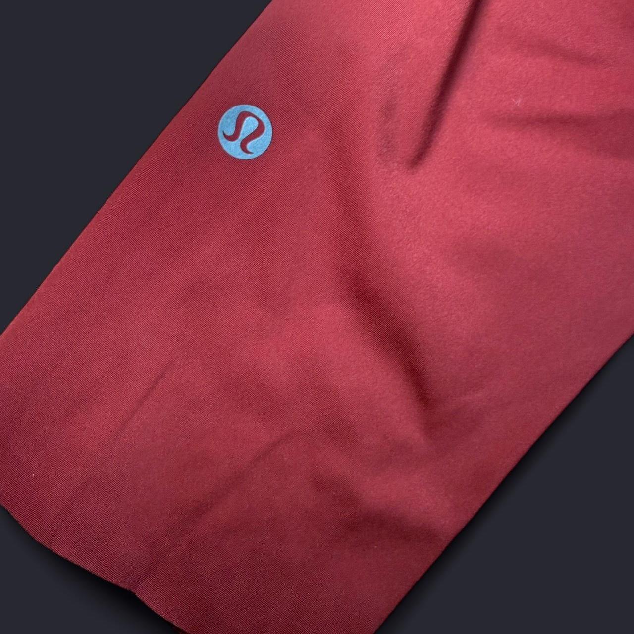 Lululemon red high-rise” capri leggings... | Depop