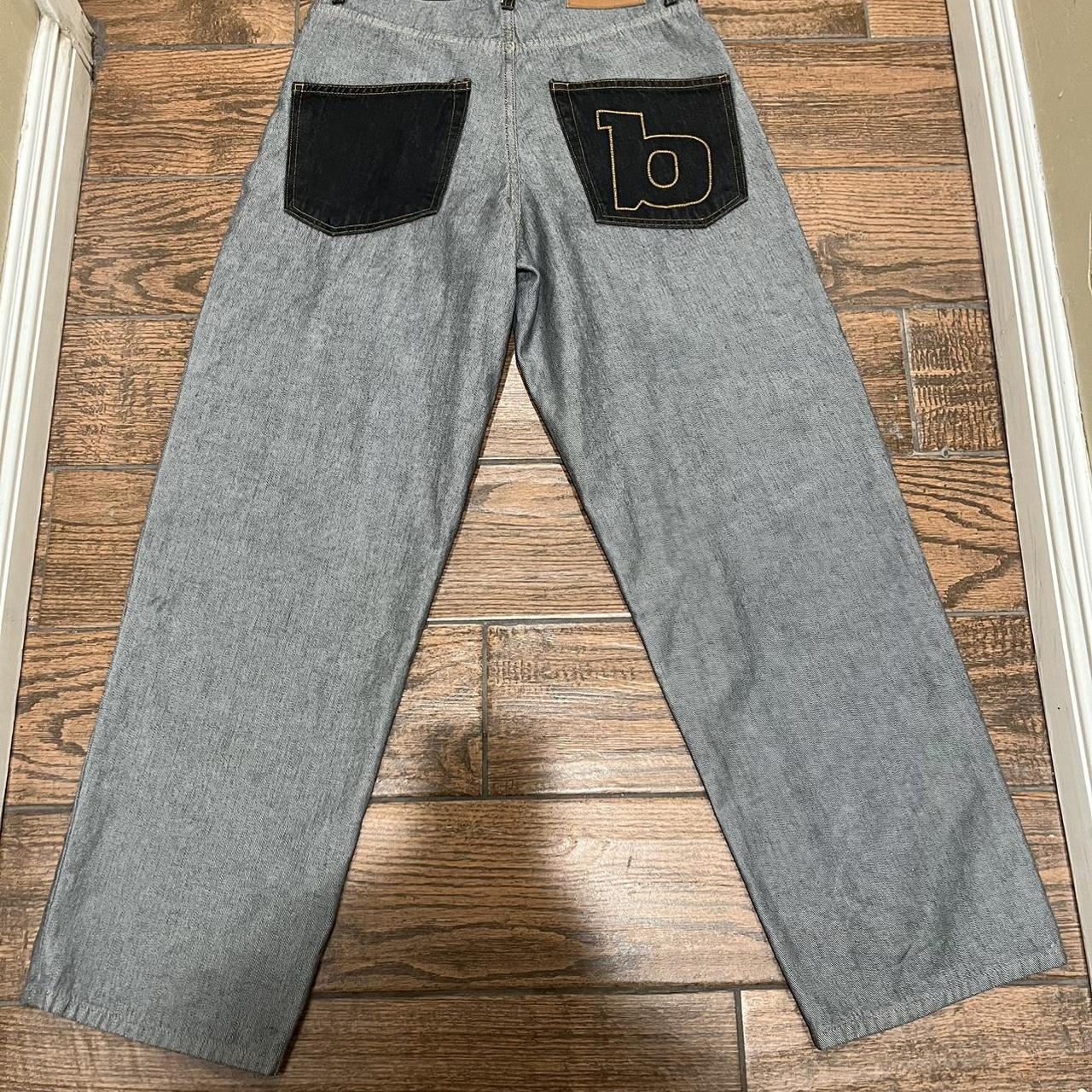 Badfriend baggee reverse jeans Size 30 Brand new - Depop