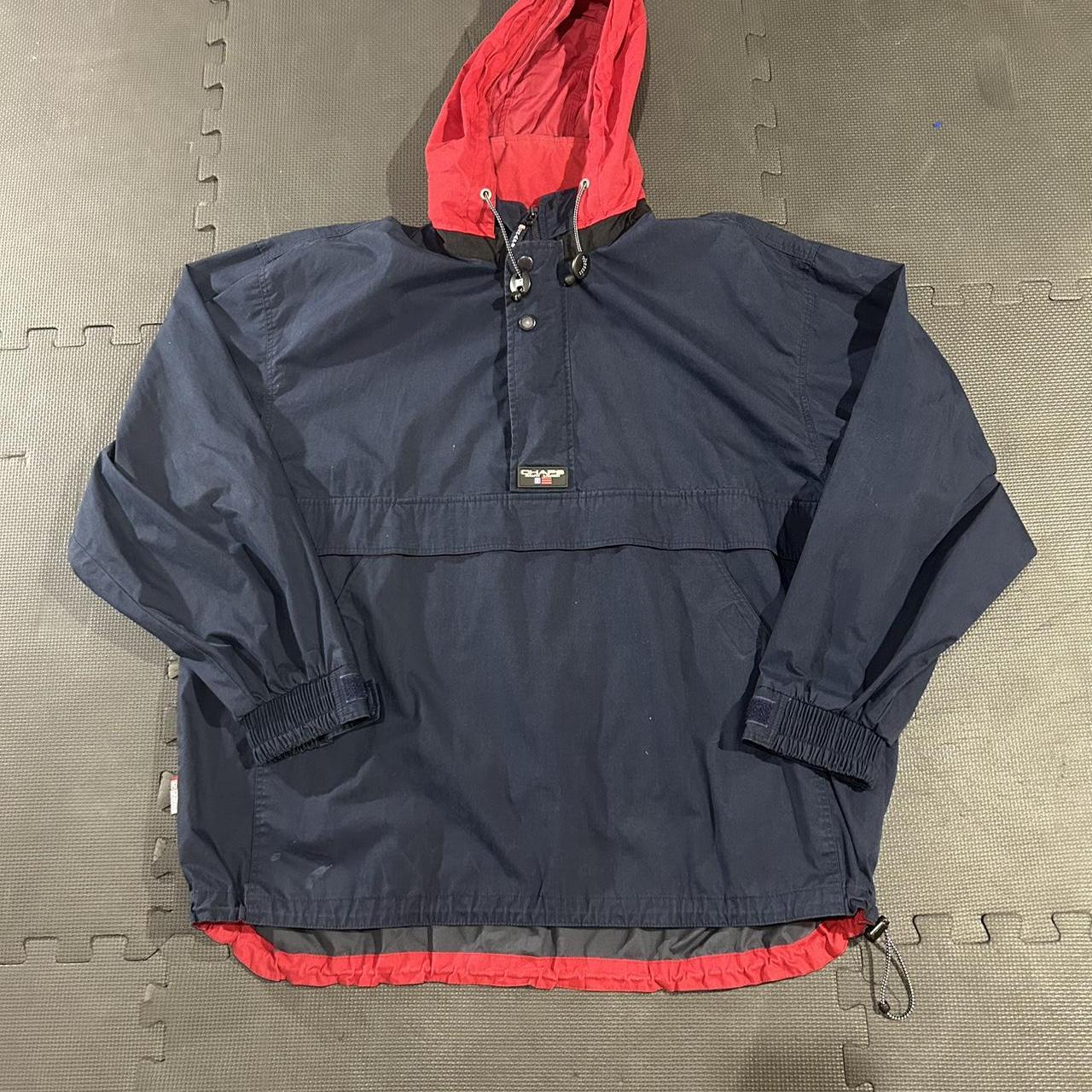 Vintage Chaps Ralph Lauren Qzip Rain jacket - Depop