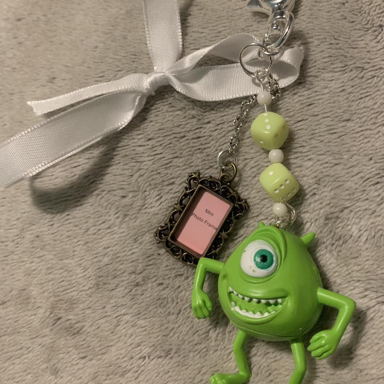 Adorable Monsters Inc. Mike Wazowski keychain... | Depop