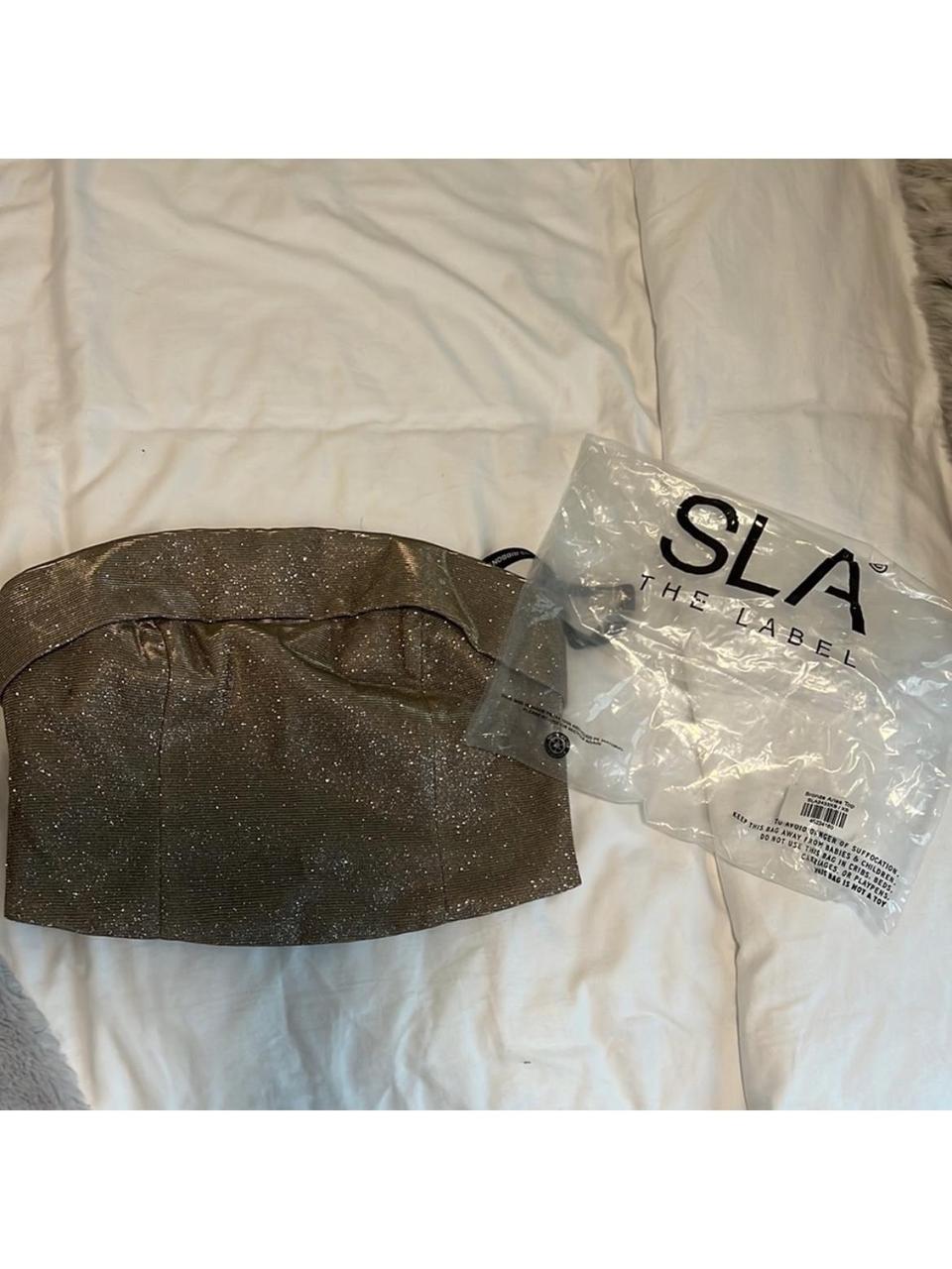SLA the Label Bronze Aries top New with tags - Depop