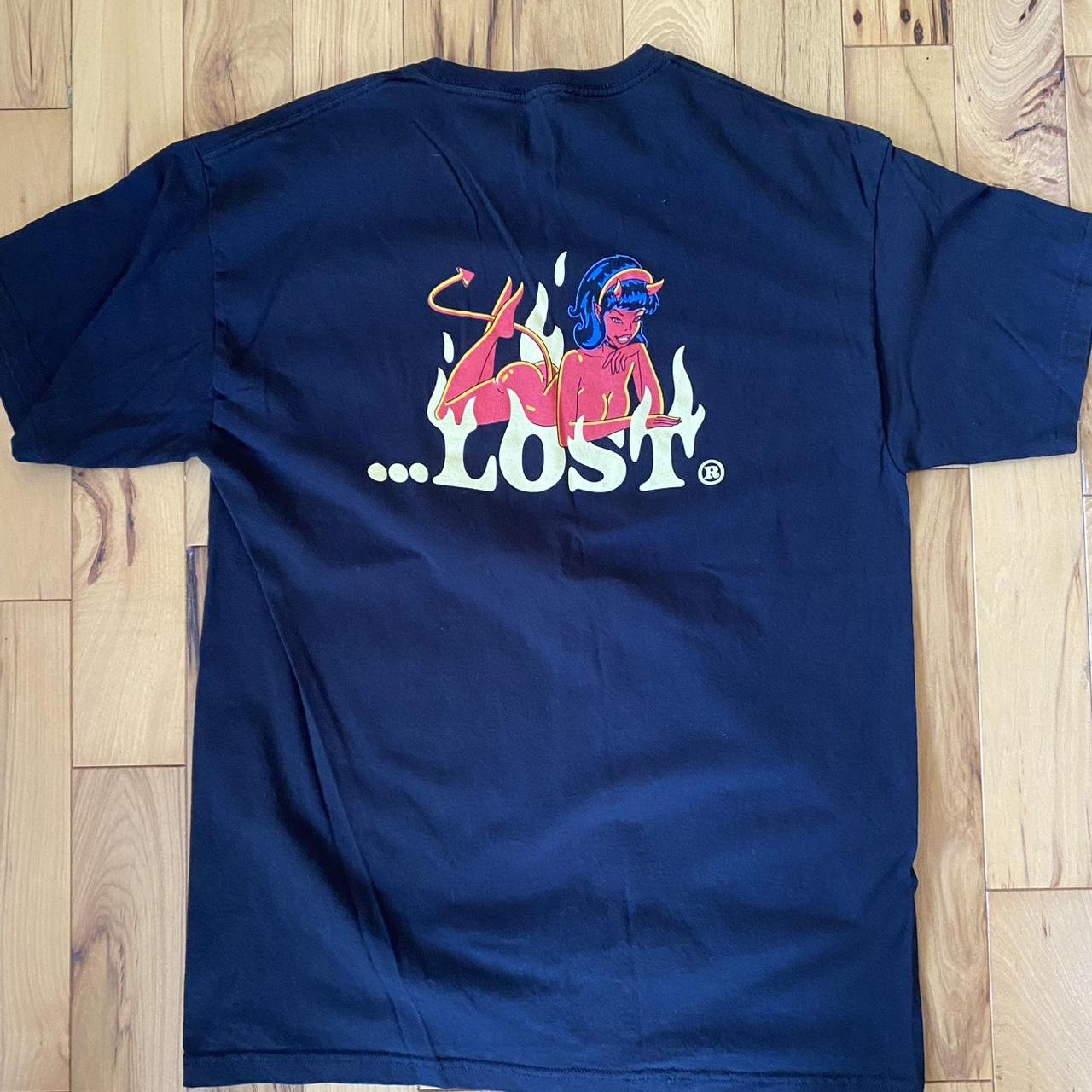 Black Lost Devil graphic tee #skater # surfer | Depop