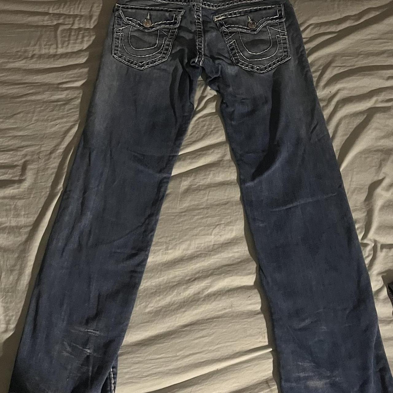 DOUBLE STITCH TRUEYS Ricky’s Relaxed Straight... | Depop