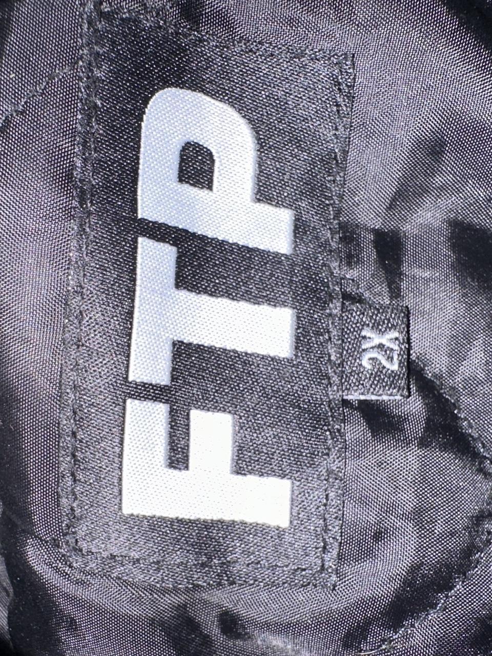 FTP thrasher skate goat denim jacket pocket has a... - Depop