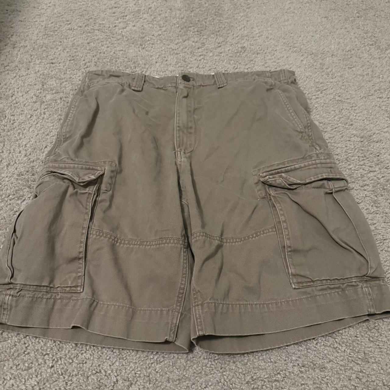 baggy fit chaps jorts size 34 (the legs are longer... | Depop