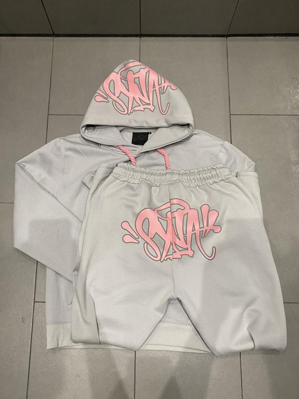 Syna World Tracksuit Full Brand new, Pink and... - Depop