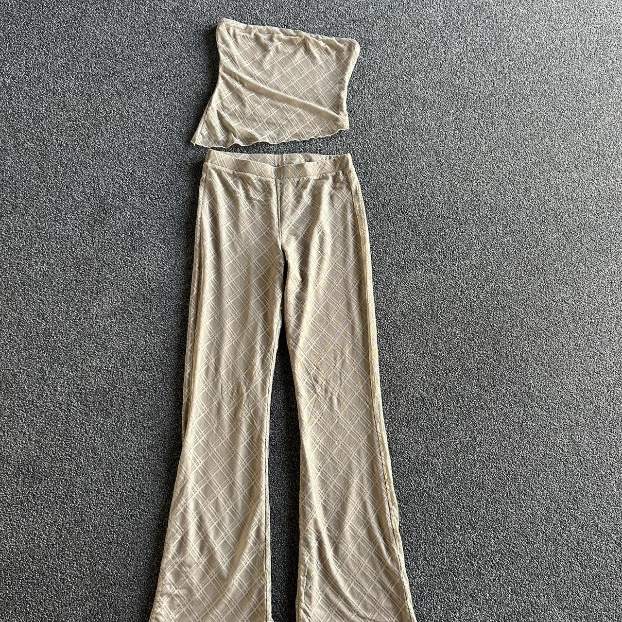 white fox set never worn size small | Depop