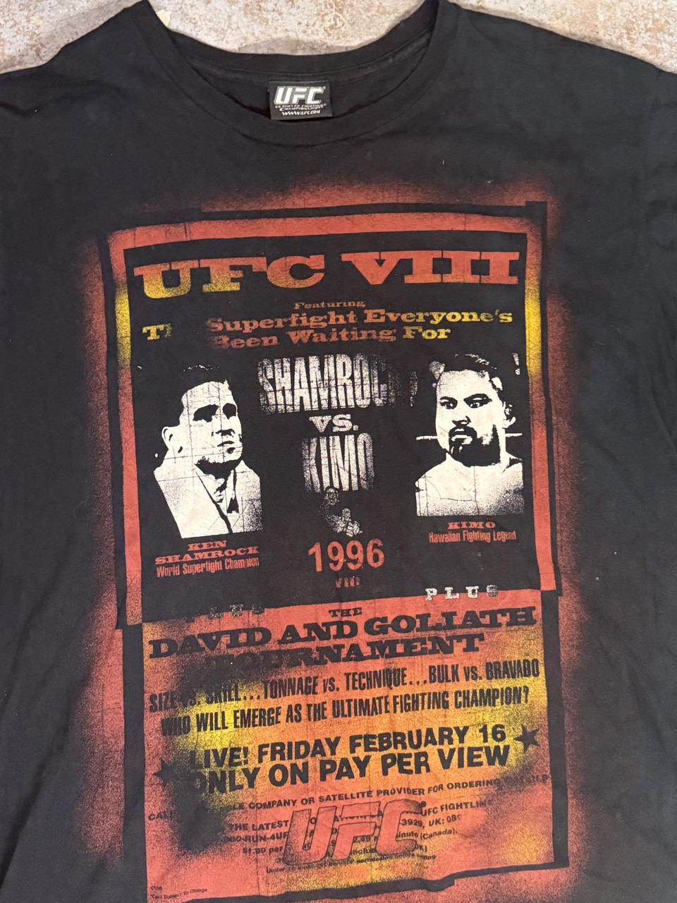 1996 UFC vintage t-shirt #Vintage #90s #UFC - Depop