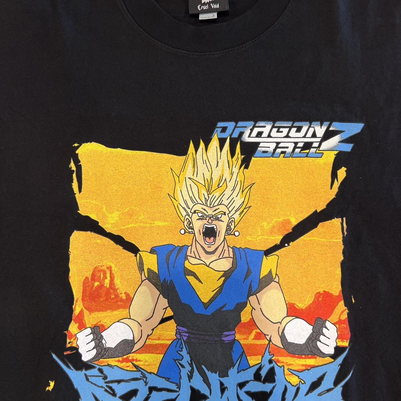 Cruel Void Dragon Ball Z Vegito Color black Size... | Depop