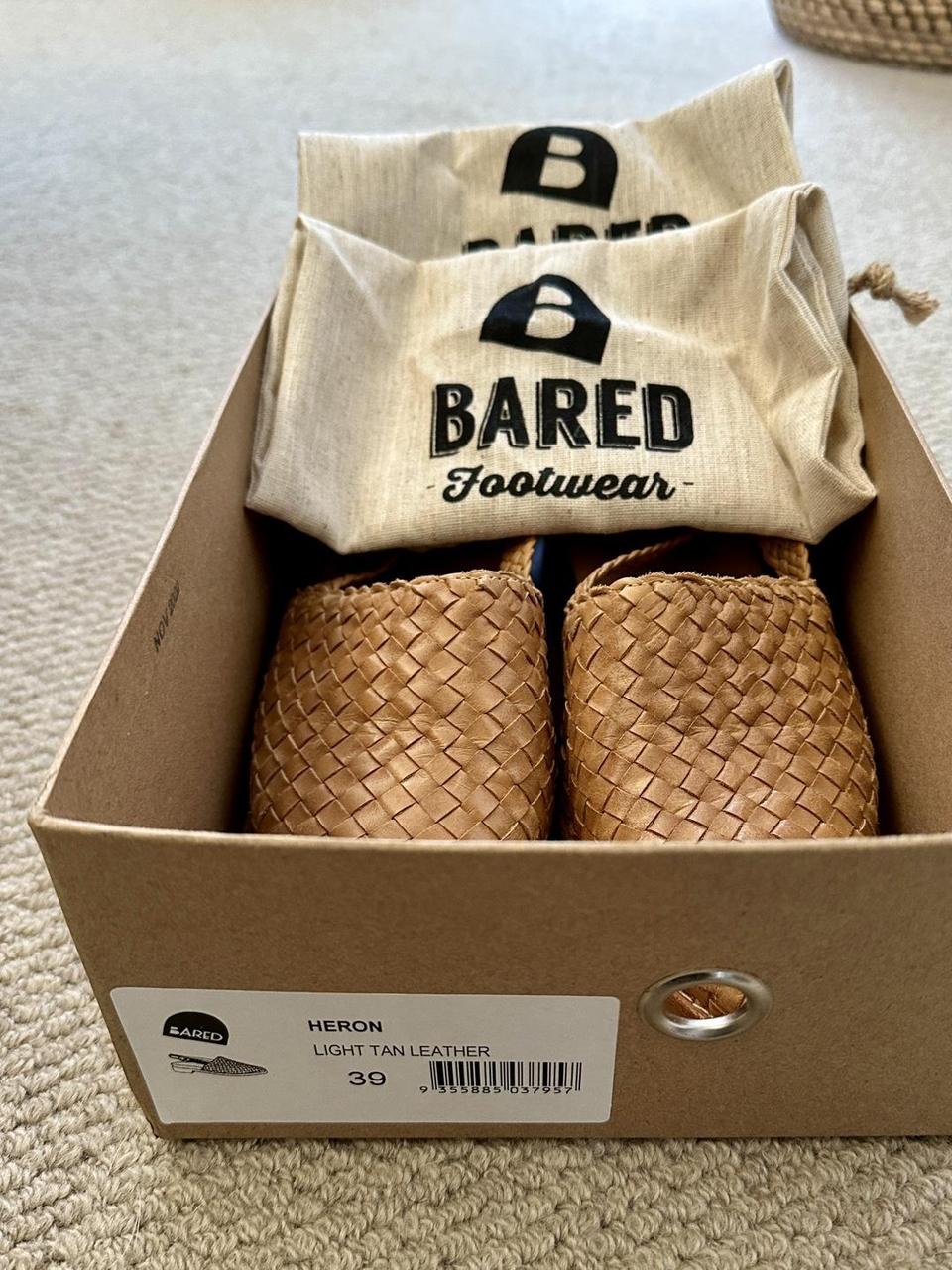 Heron Shoe by Bared 25mm / 2.5cm heel Size 39 / Size... - Depop