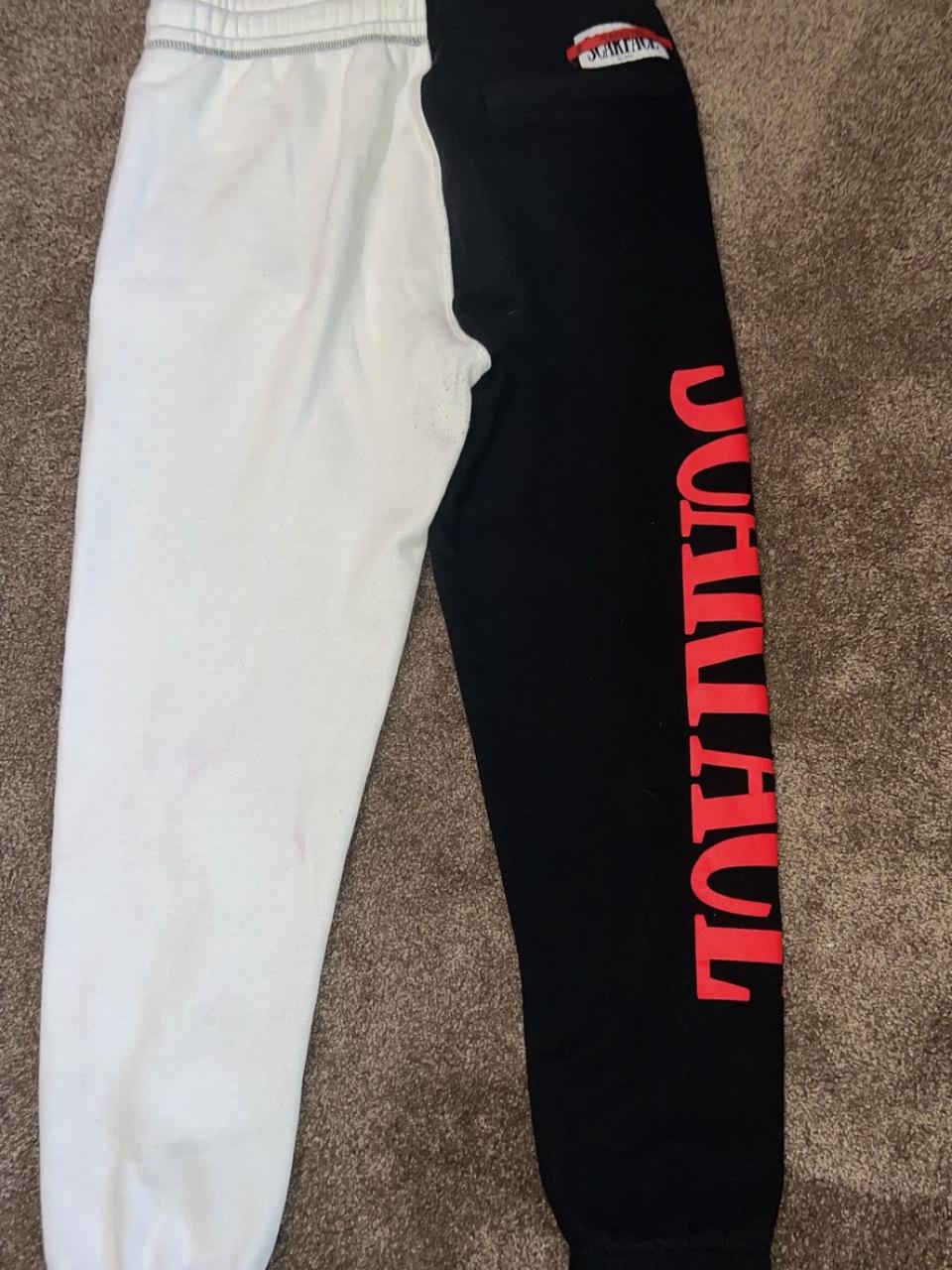 Scarface two tone sweatpants Size M #scarface... - Depop