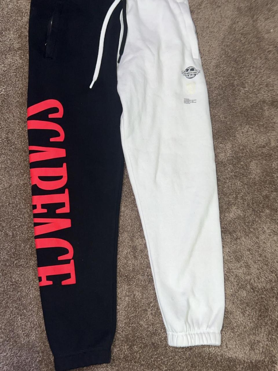 Scarface two tone sweatpants Size M #scarface... - Depop