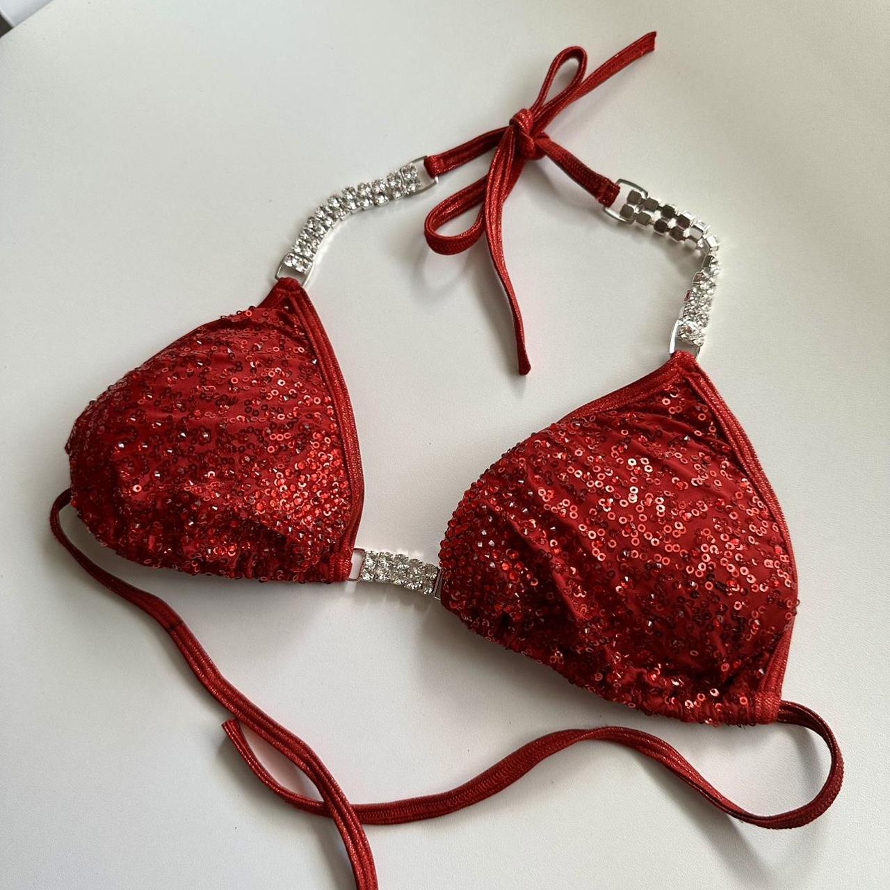 Angel Competition Bikinis Custom “Crystal Firework”... | Depop