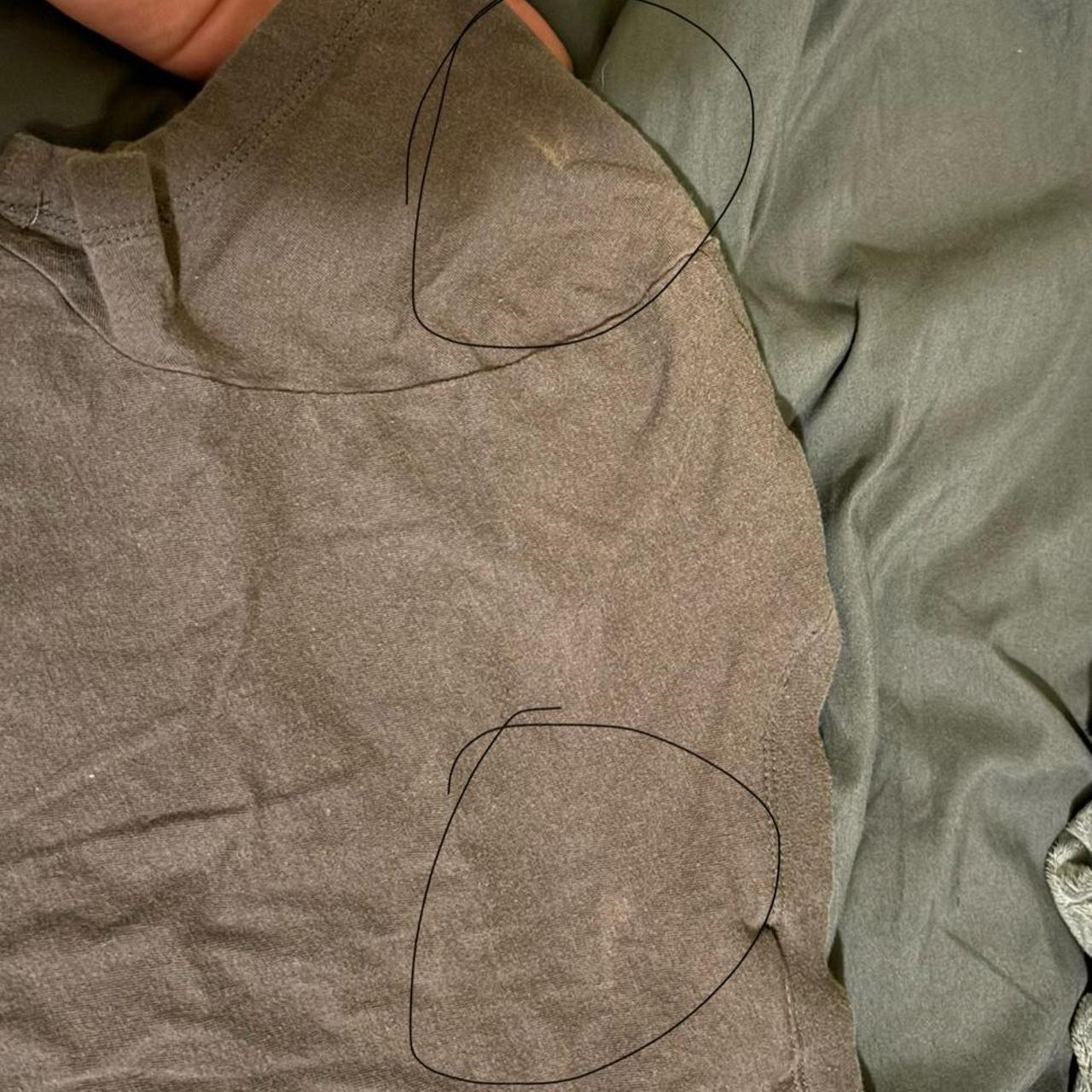 Grey and gold skull rhinestone shirt Size L in kids... | Depop