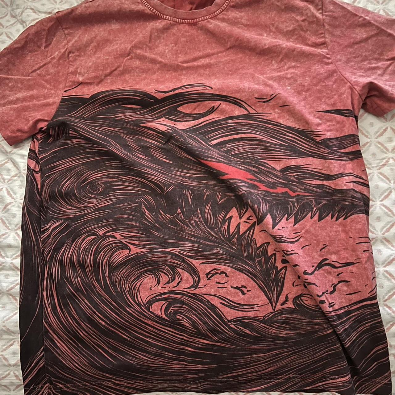 Shihiko- Berserk Guts Black and red large shirt: )... | Depop