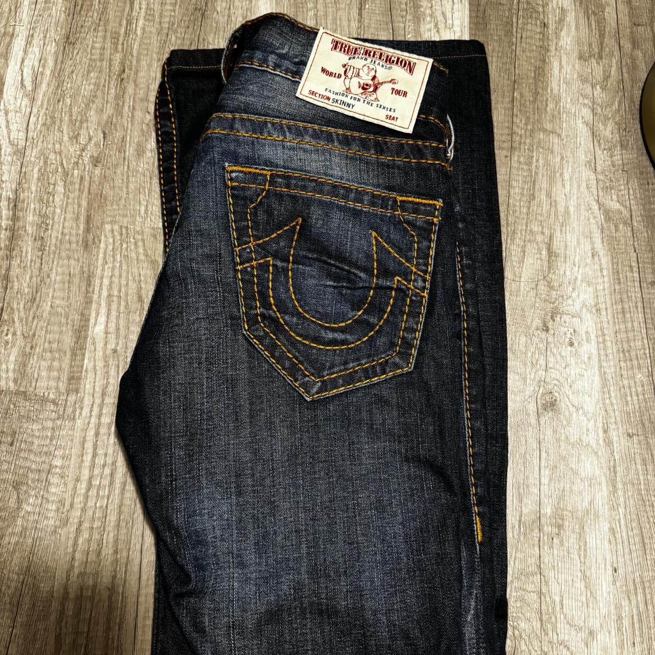 TRUE RELIGION SKINNY JEANS 30 30 #Truereligion... - Depop