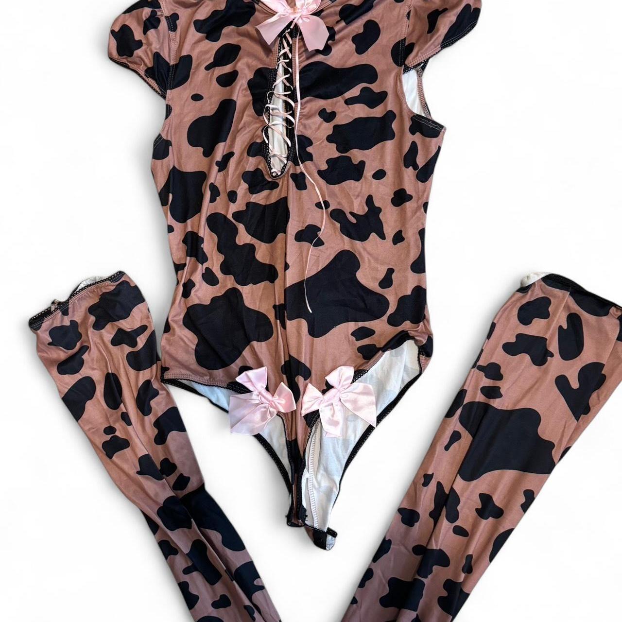Dolls Kill Rave Cow Costume Size Large Really comfy... | Depop