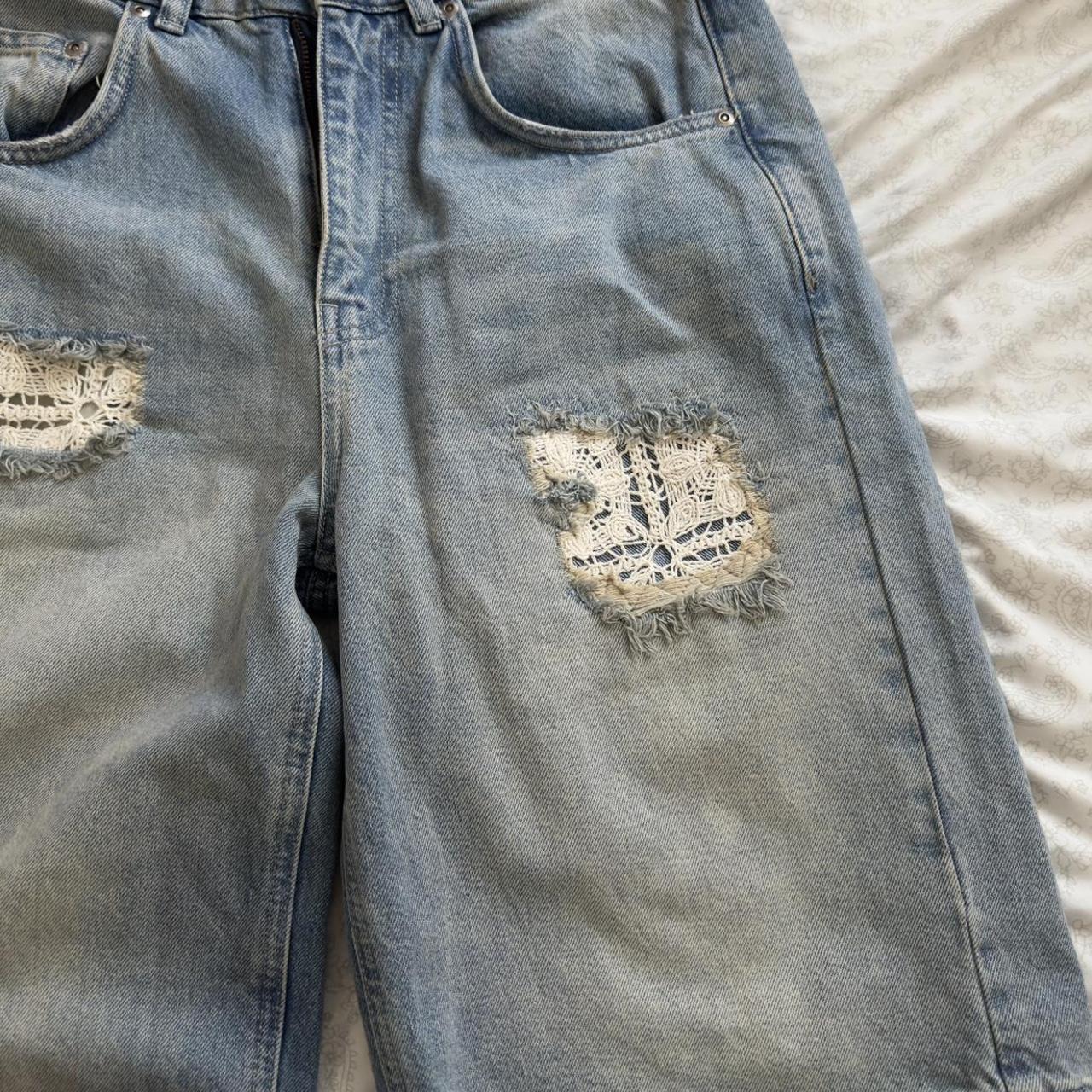 Derschutze vintage distressed jorts imported from... | Depop